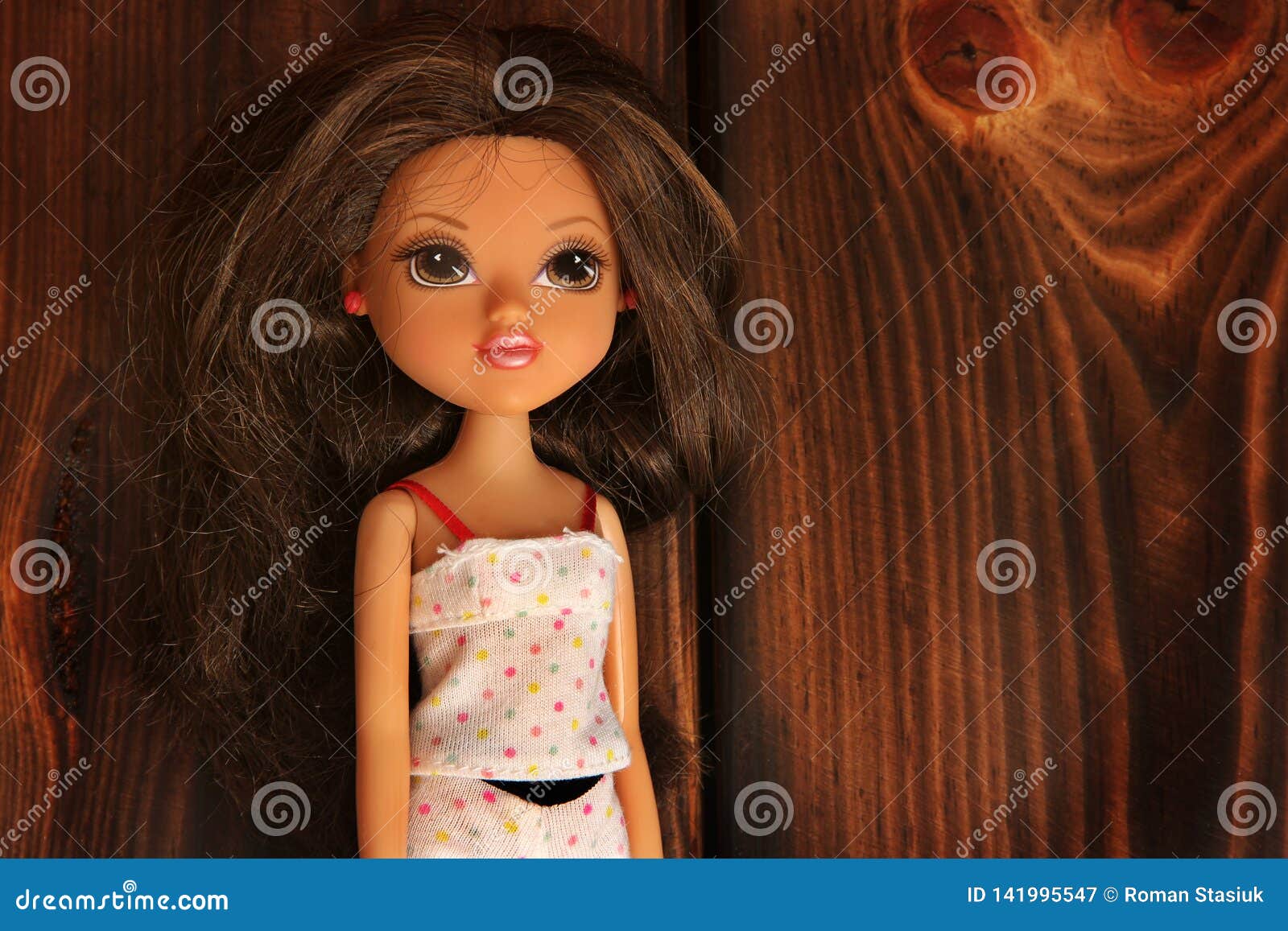 Kiev Ukraine February 27 2019 Barbie Doll Close Up Brunette Editorial Photography Image