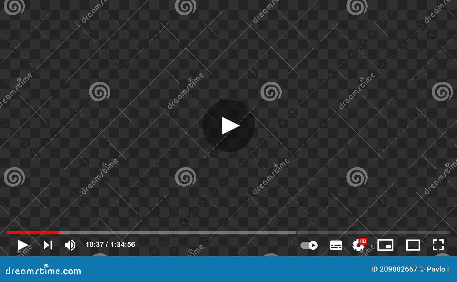 Kiev, Ukraine - February 07, 2021: Youtube Multimedia Player Window ...