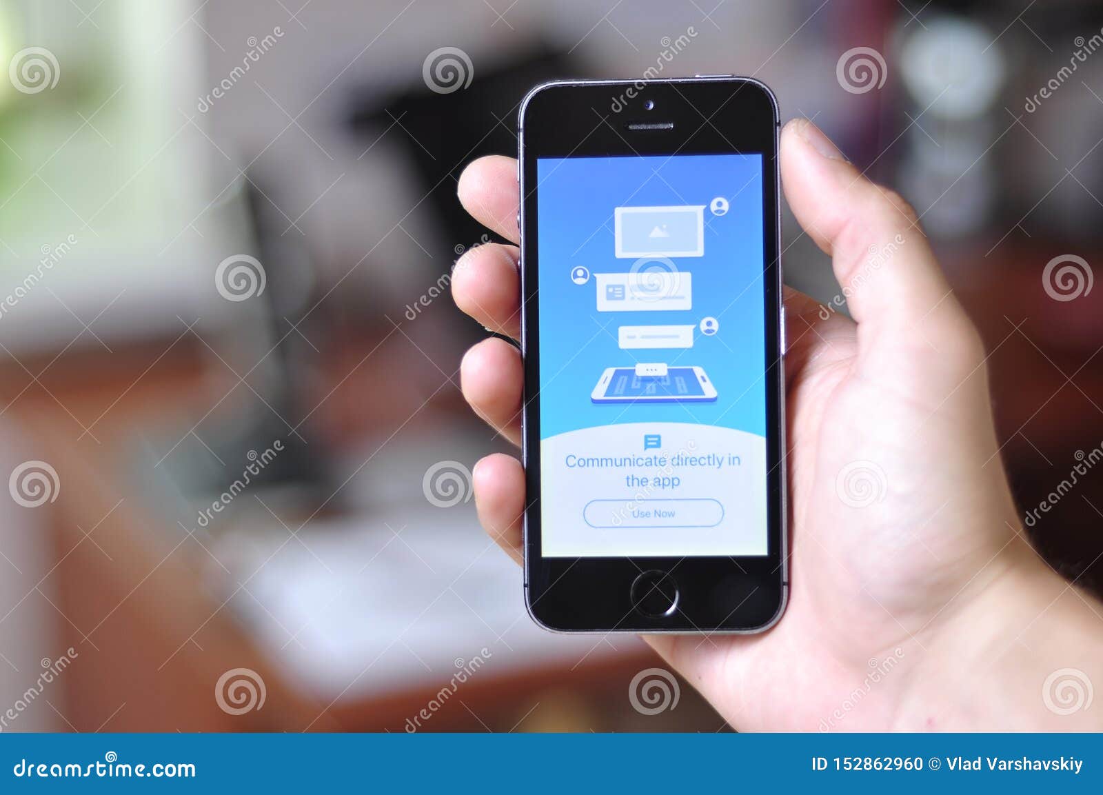 Kiev, Ukraine - July 8, 2019: Camcard Open Mobile App Editorial Image ...