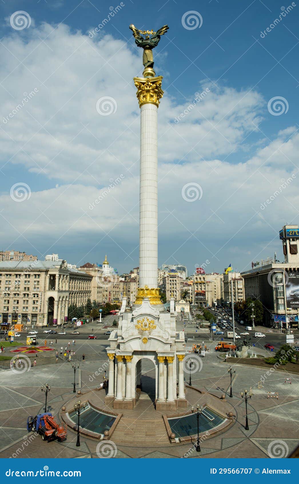 Kiew redaktionelles stockfotografie. Bild von symbol - 29566707