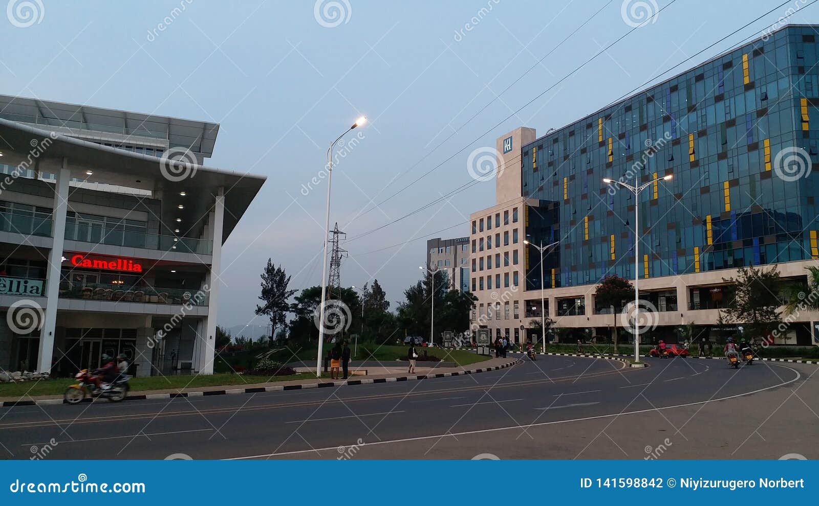 Kigali Beautiful and Clean City Editorial Photography - Image of rwanda ...