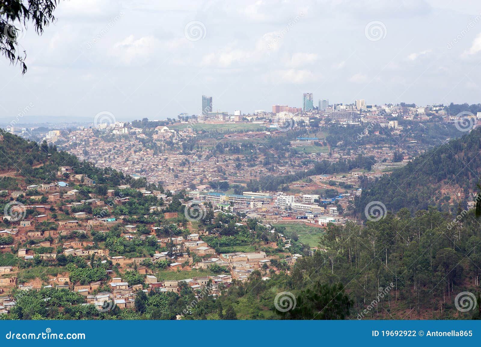 Kigali landscape editorial photography. Image of hutu - 19692922
