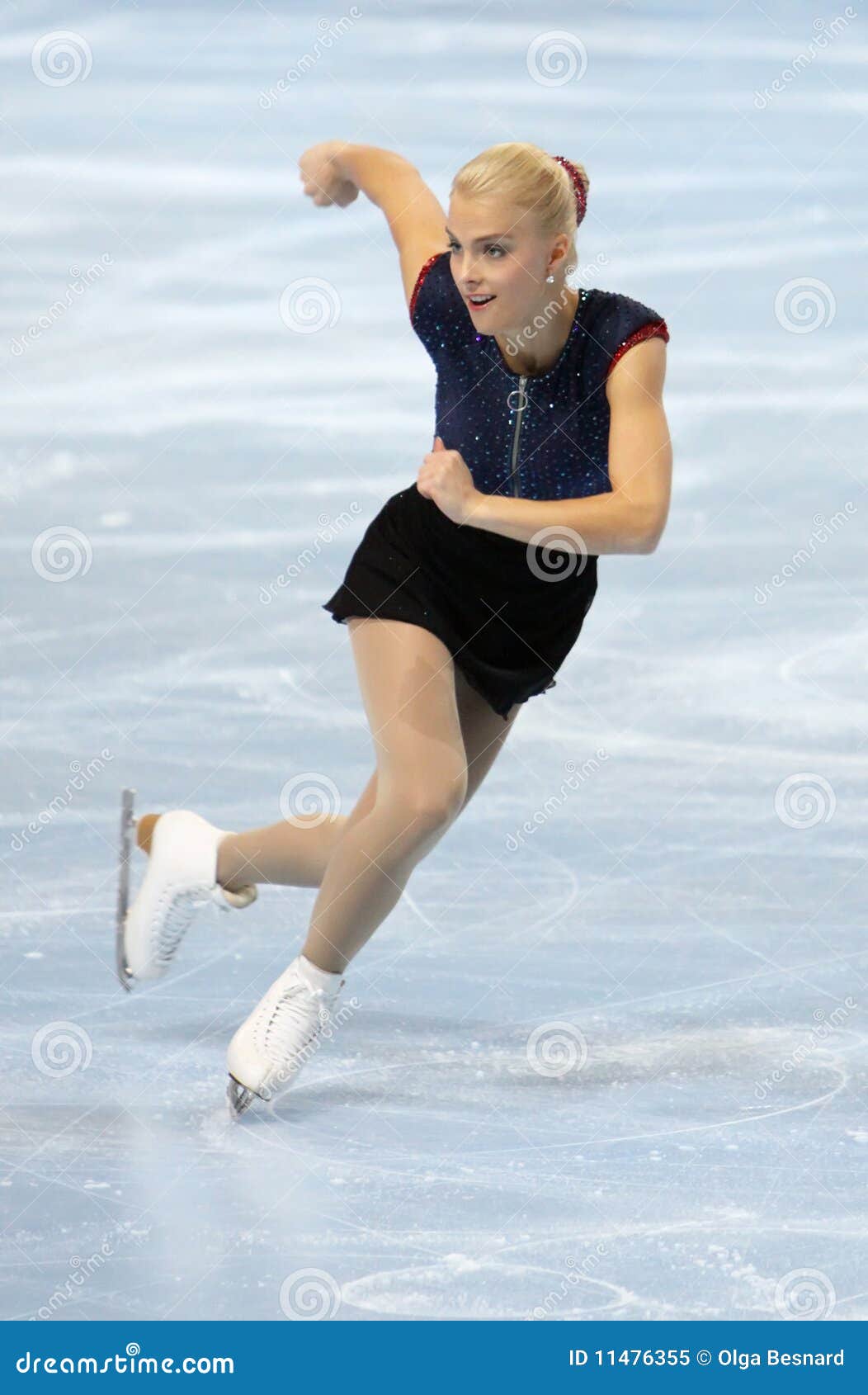 Kiira KORPI (FIN) Free Skating Editorial Image - Image of international ...