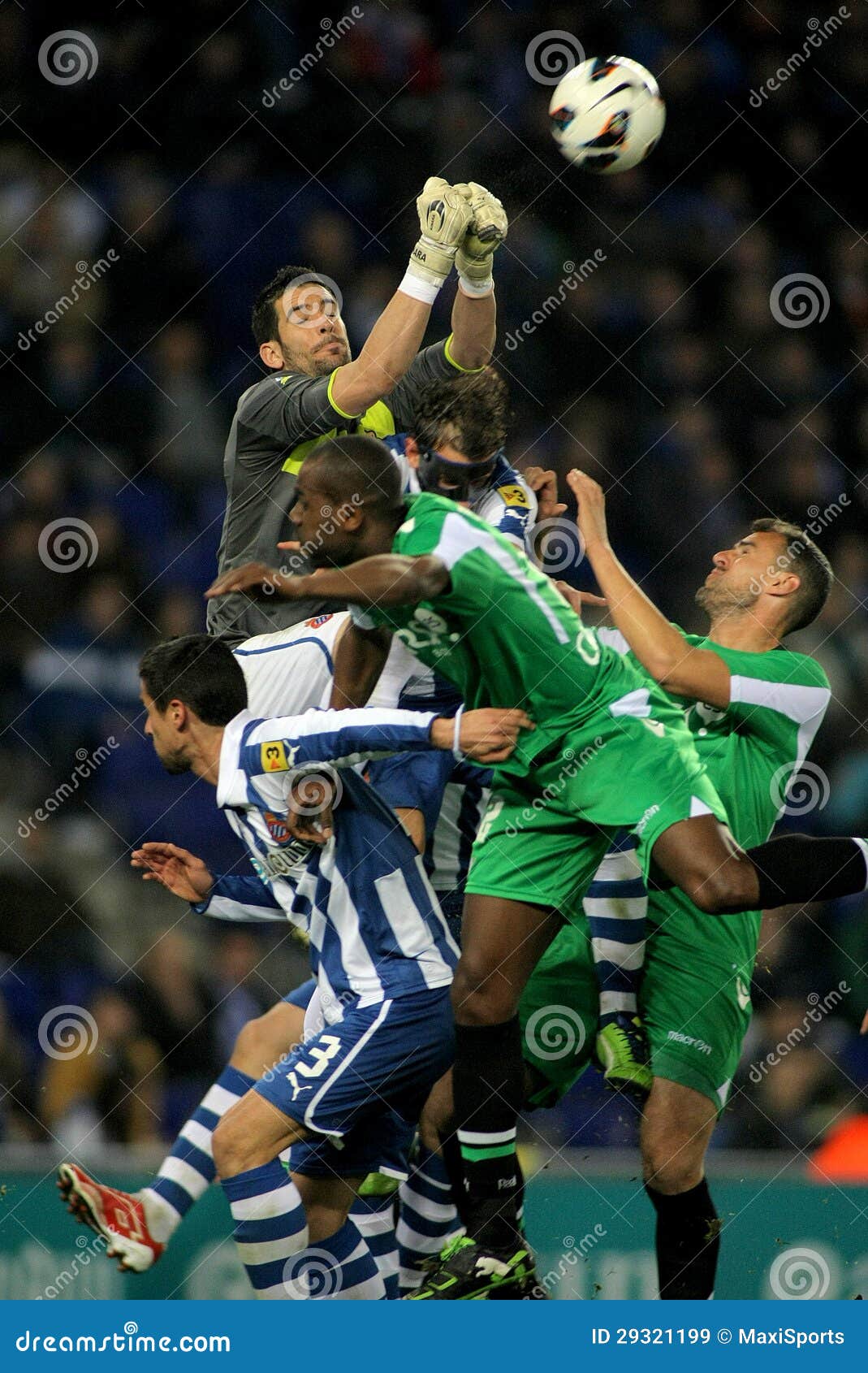 Kiko Casilla of Espanyol editorial stock image. Image of casilla - 29321199
