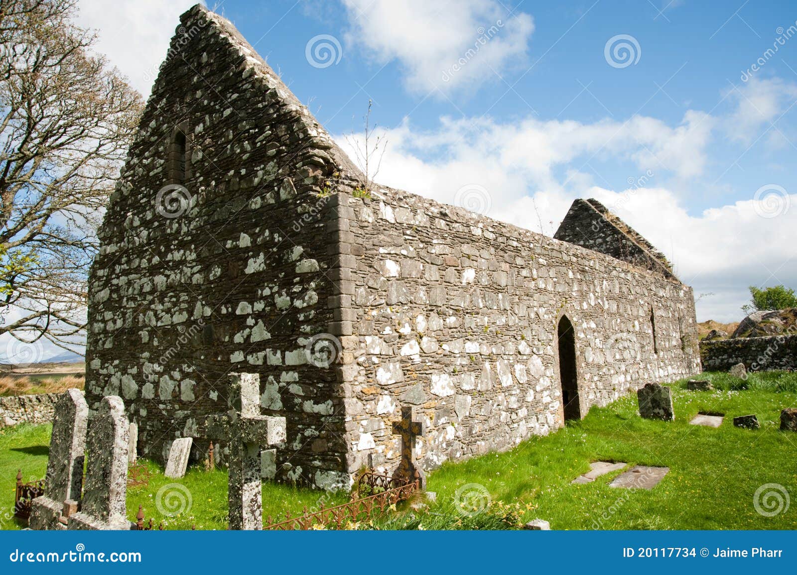 Kildalton church stock photo. Image of high, britain - 20117734