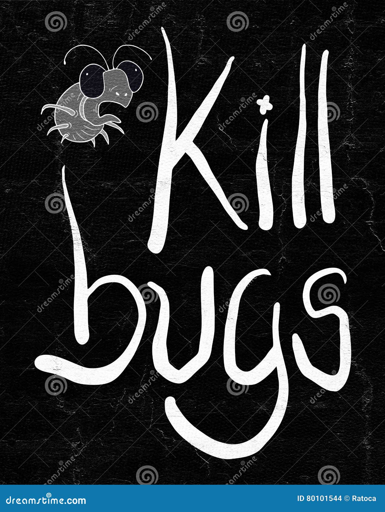 Kill Bugs Illustration | CartoonDealer.com #57715030