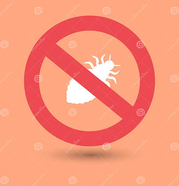 Kill Lice Insects Symbol stock vector. Illustration of kill - 94294324