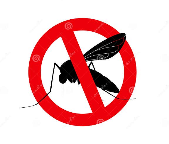Kill Mosquitoes Symbol stock vector. Illustration of malaria - 94296528