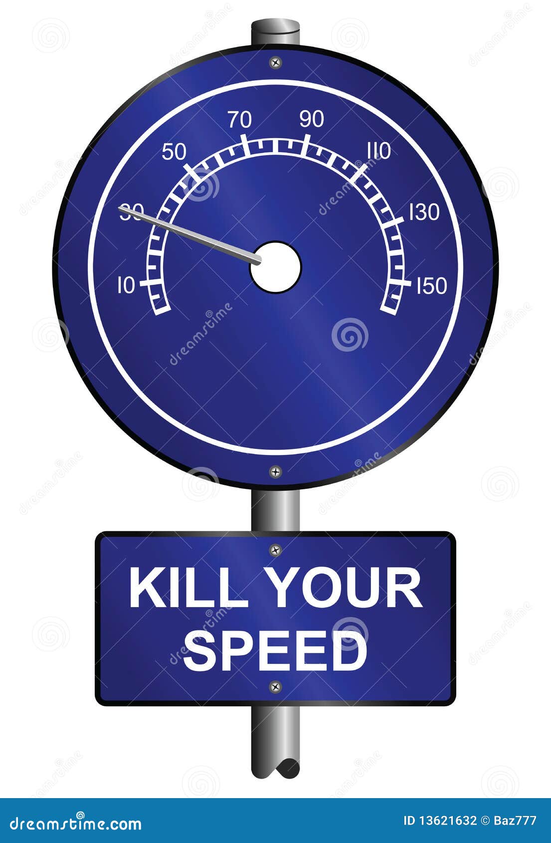 Kill Speed Vector Illustration | CartoonDealer.com #13621632