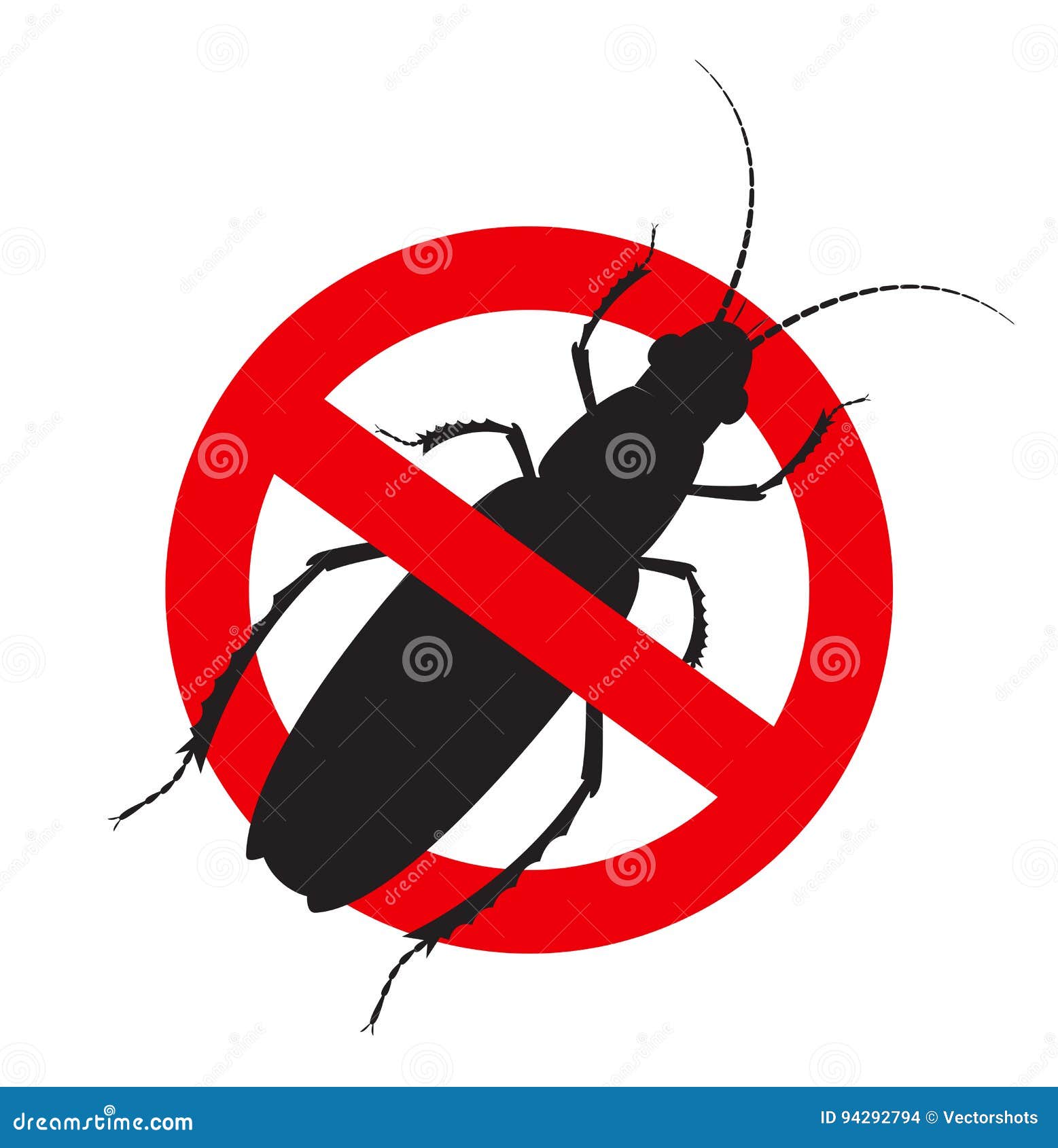 Sign Kill An Ant On A White Background. Rid The House Of Insects ...