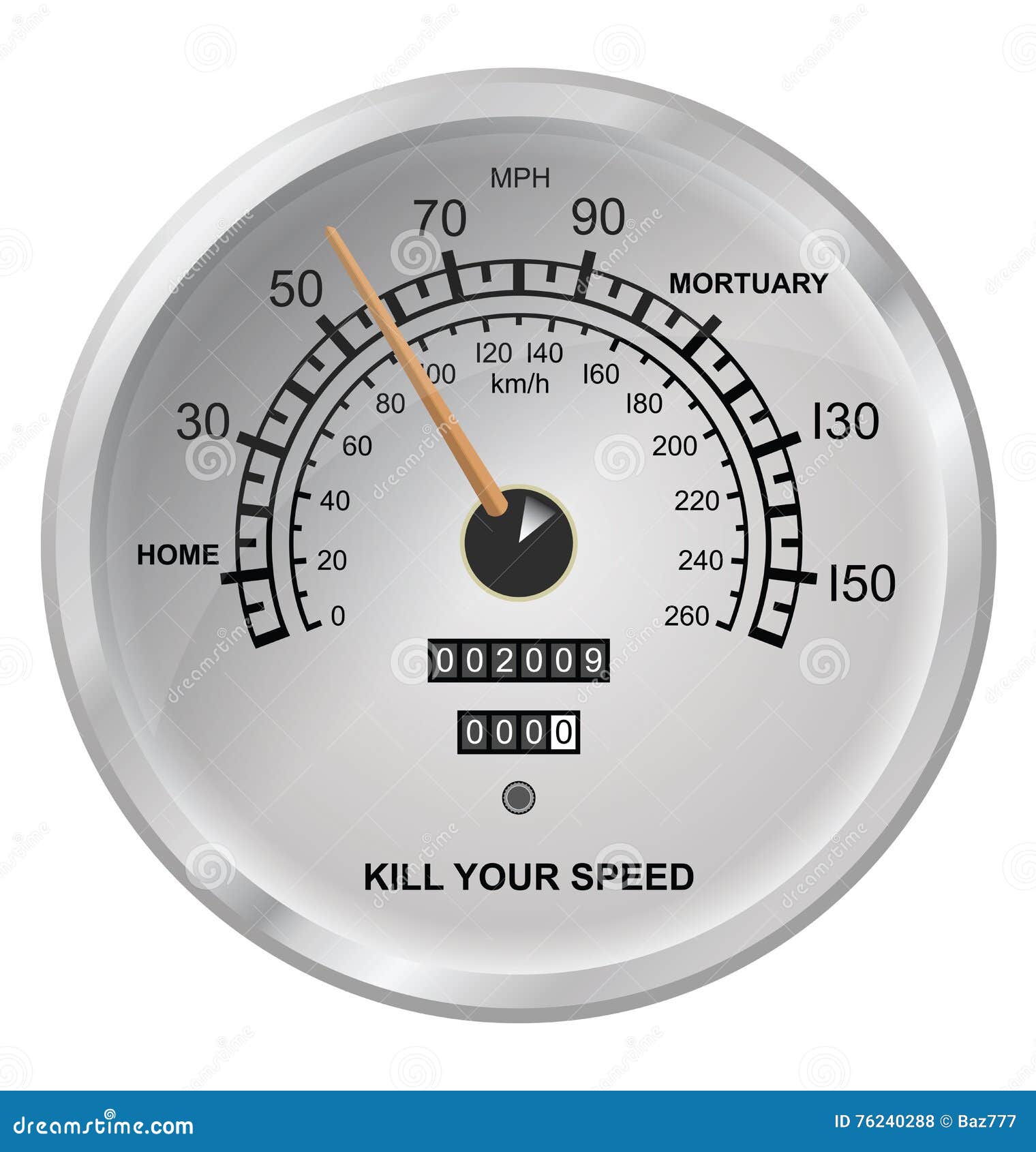 Car Speedometer Drawing