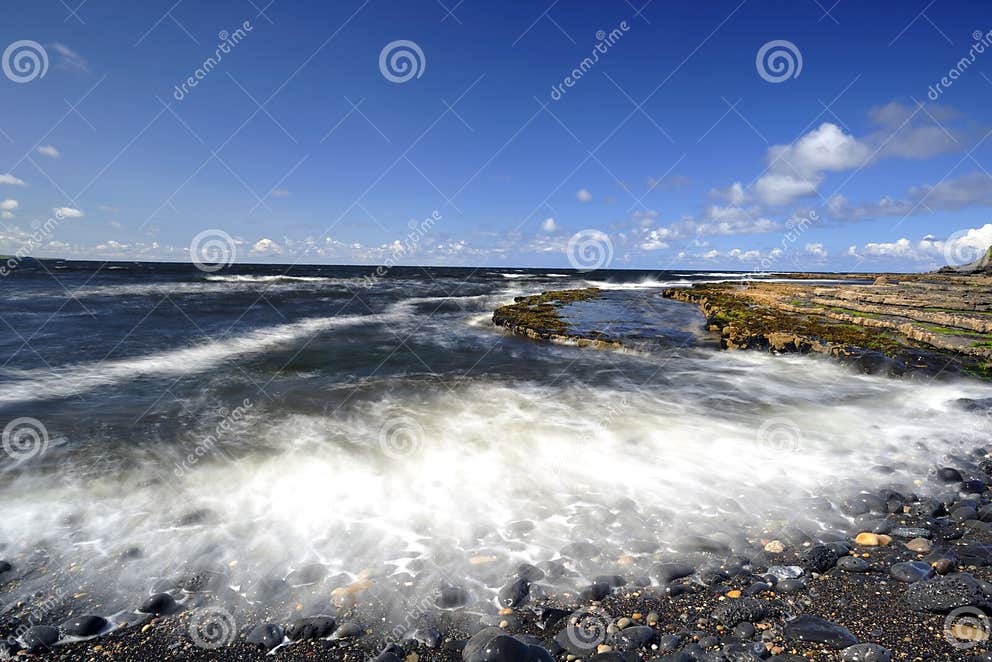 Killala Bay stock photo. Image of landscape, sand, motion - 10351266