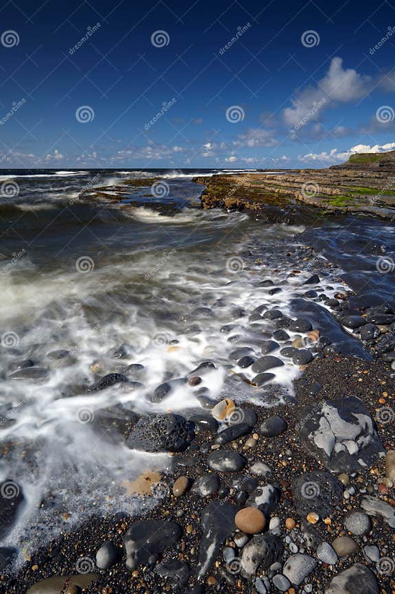 Killala Bay stock image. Image of tide, scenic, waves - 10351313