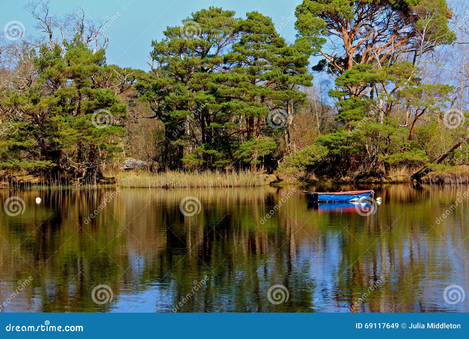 Killarney lake stock image. Image of national, reflection - 69117649