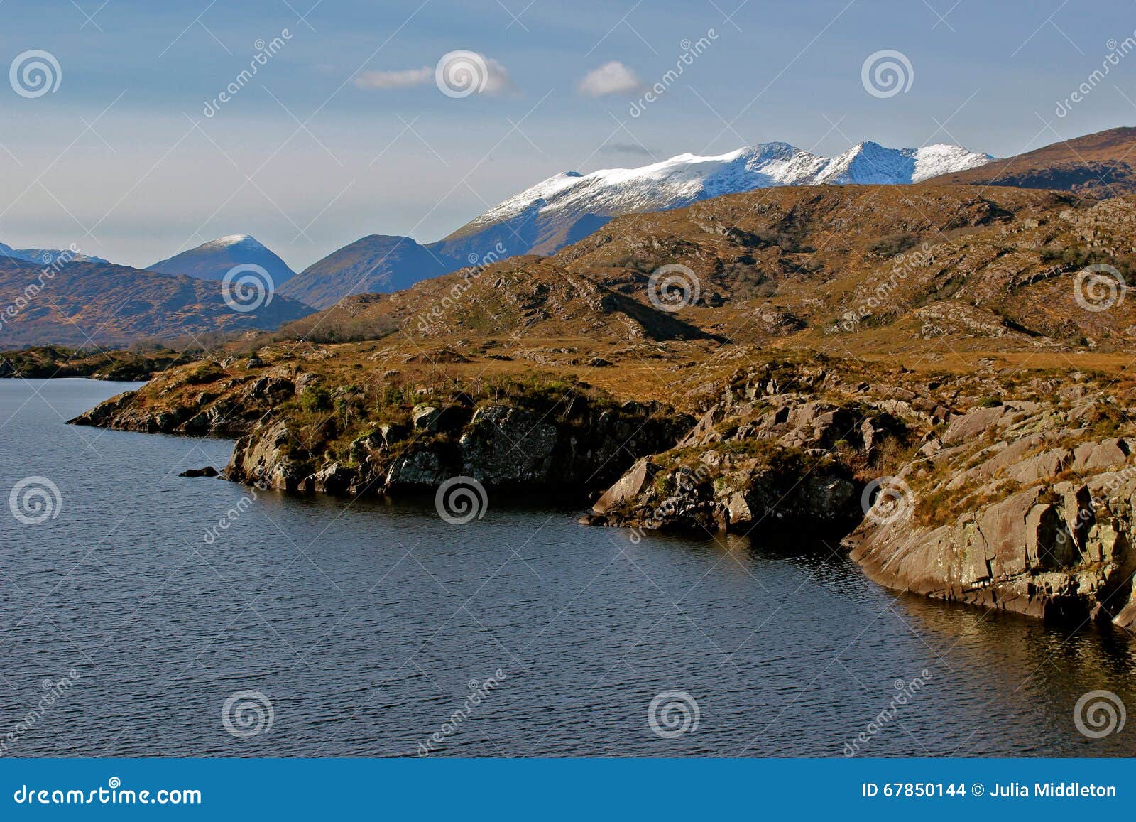 Killarney mountain stock photo. Image of park, blue, snow - 67850144