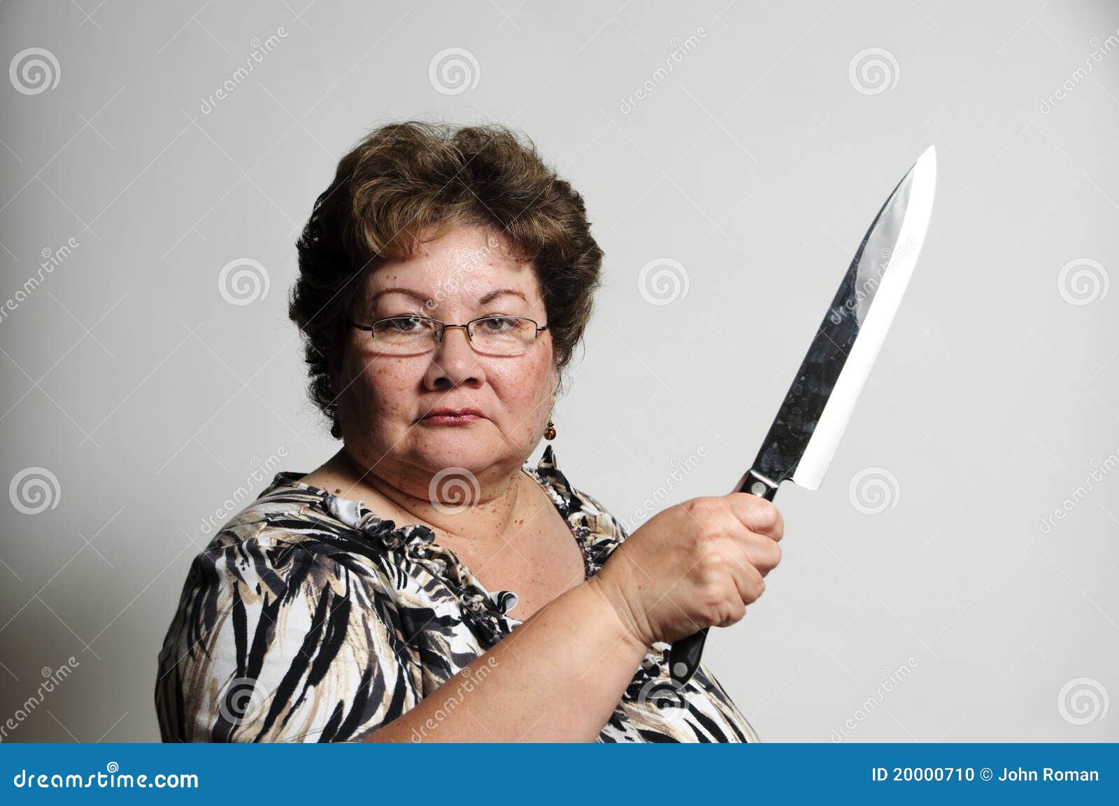 Killer look stock photo. Image of stab, woman, blade - 20000710