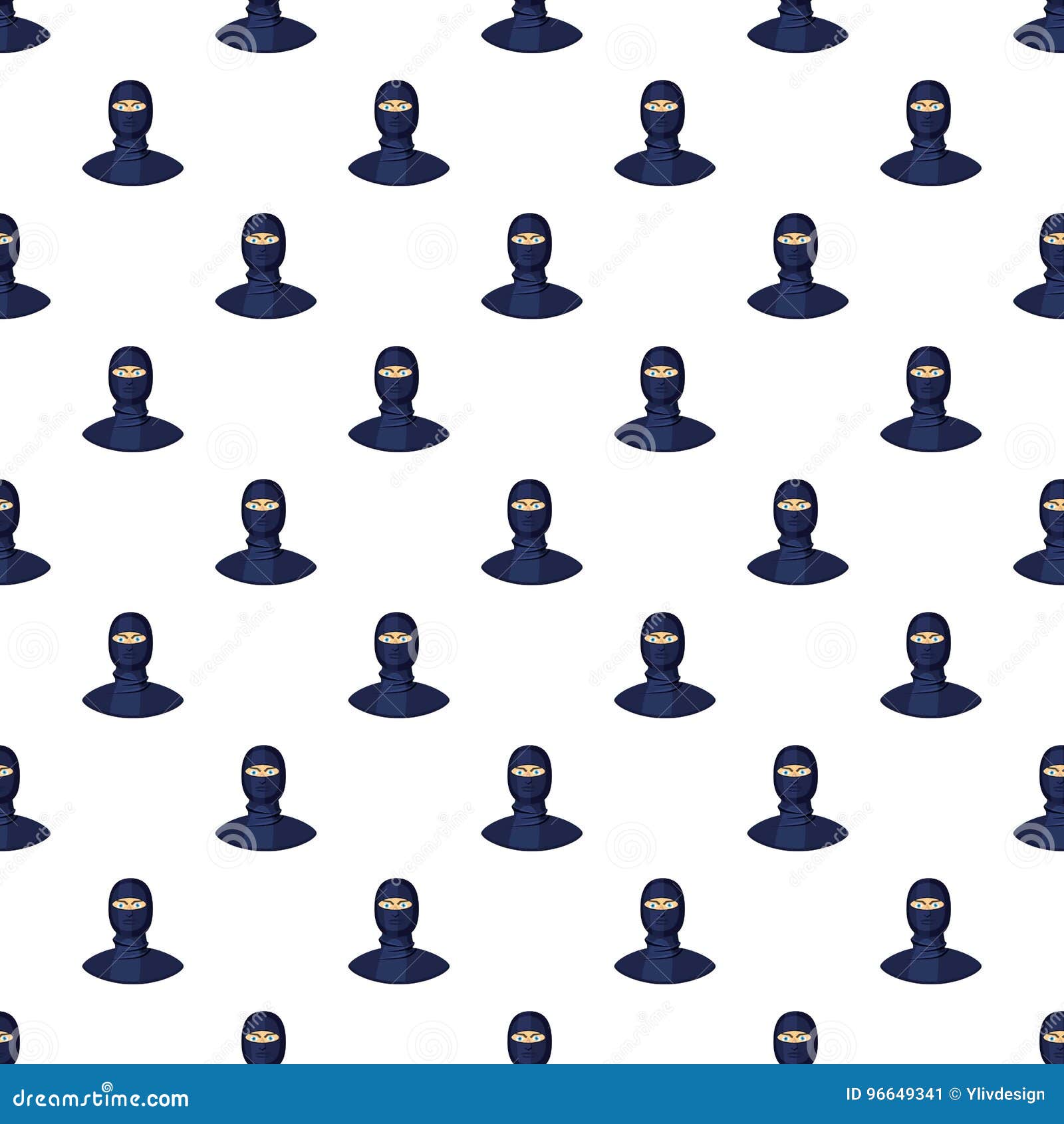 Killer pattern stock vector. Illustration of crime, bulletproof - 96649341