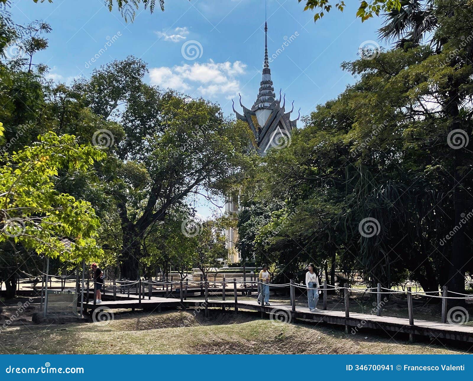 The Killing Fields Memorial: a Space for Mourning, Phnom Penh, Cambodia ...