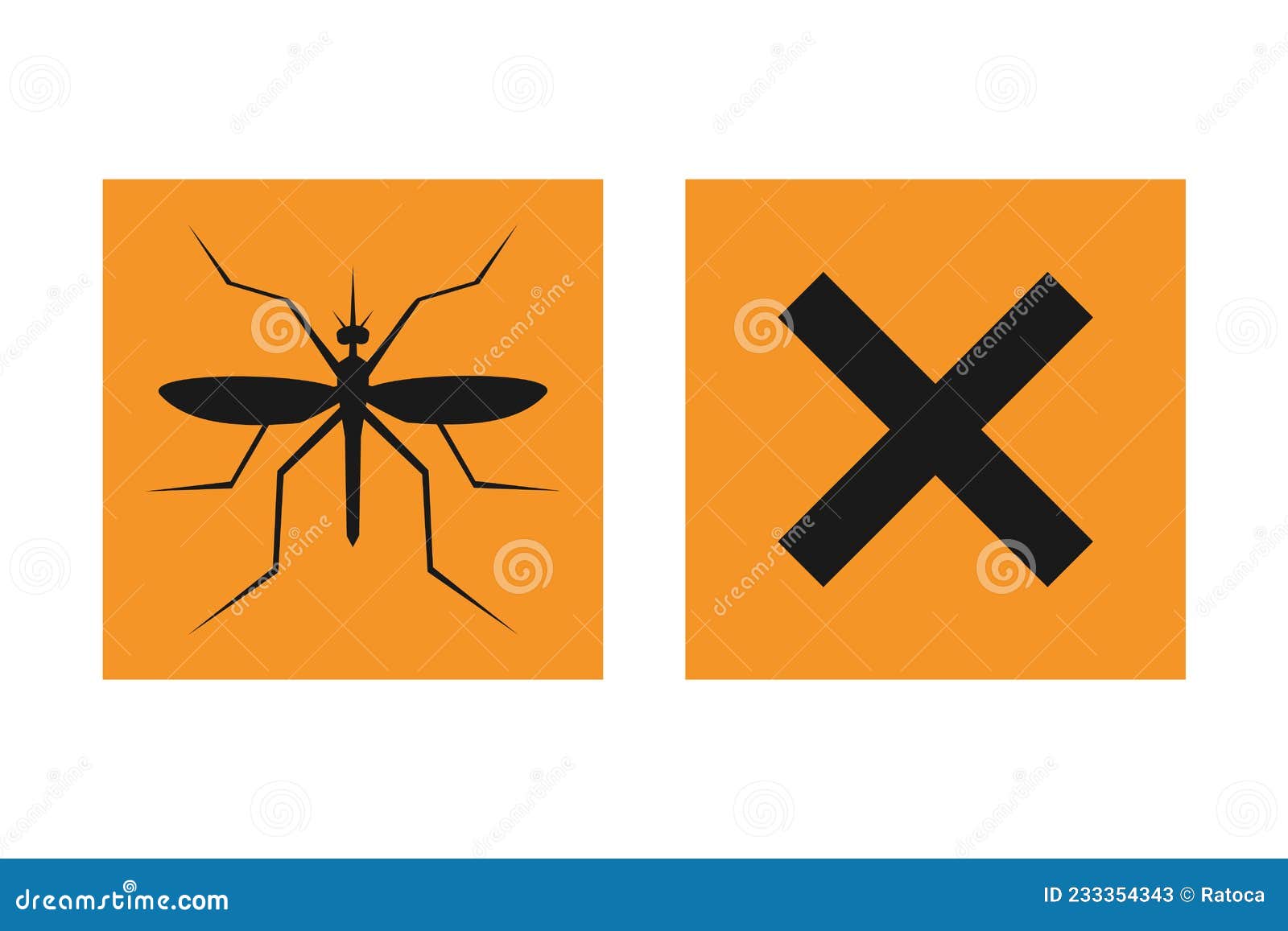 Killing insect symbol stock vector. Illustration of isolated - 233354343