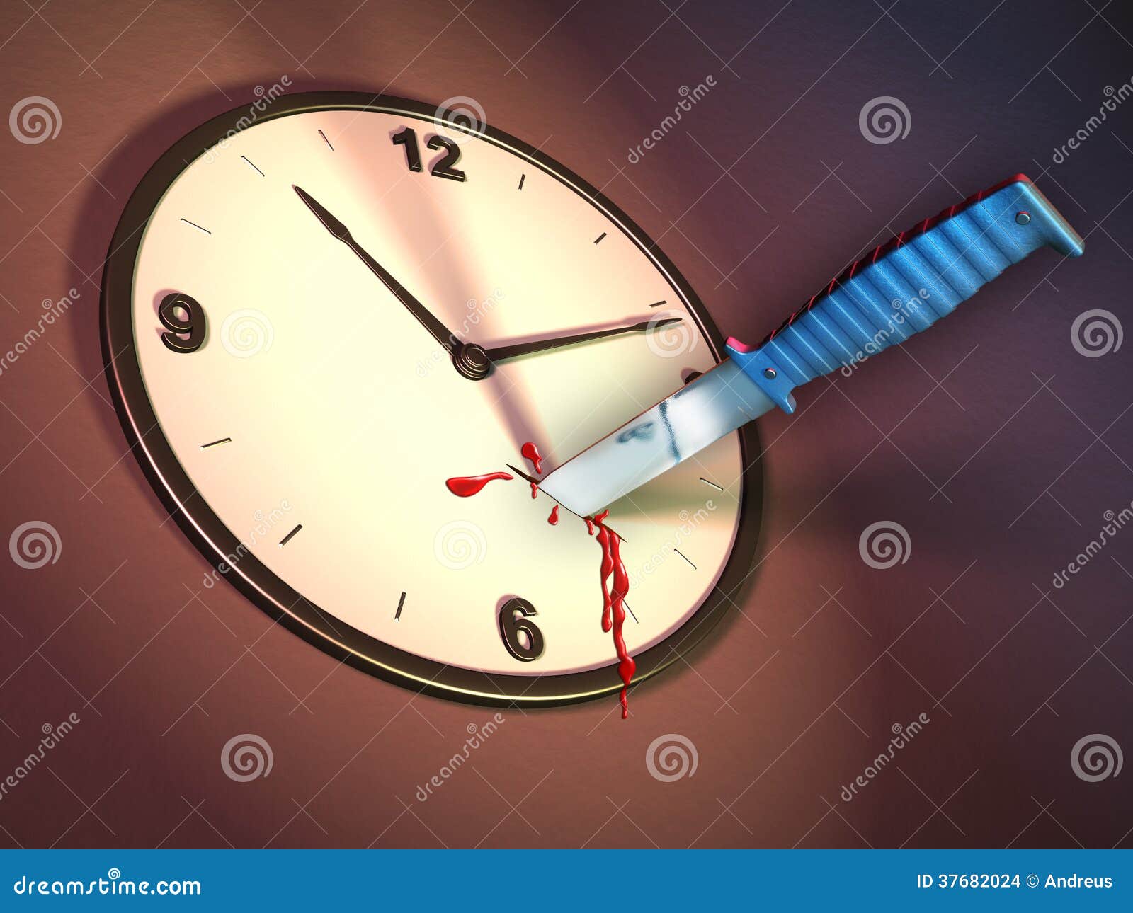 Killing time stock illustration. Illustration of hour - 37682024