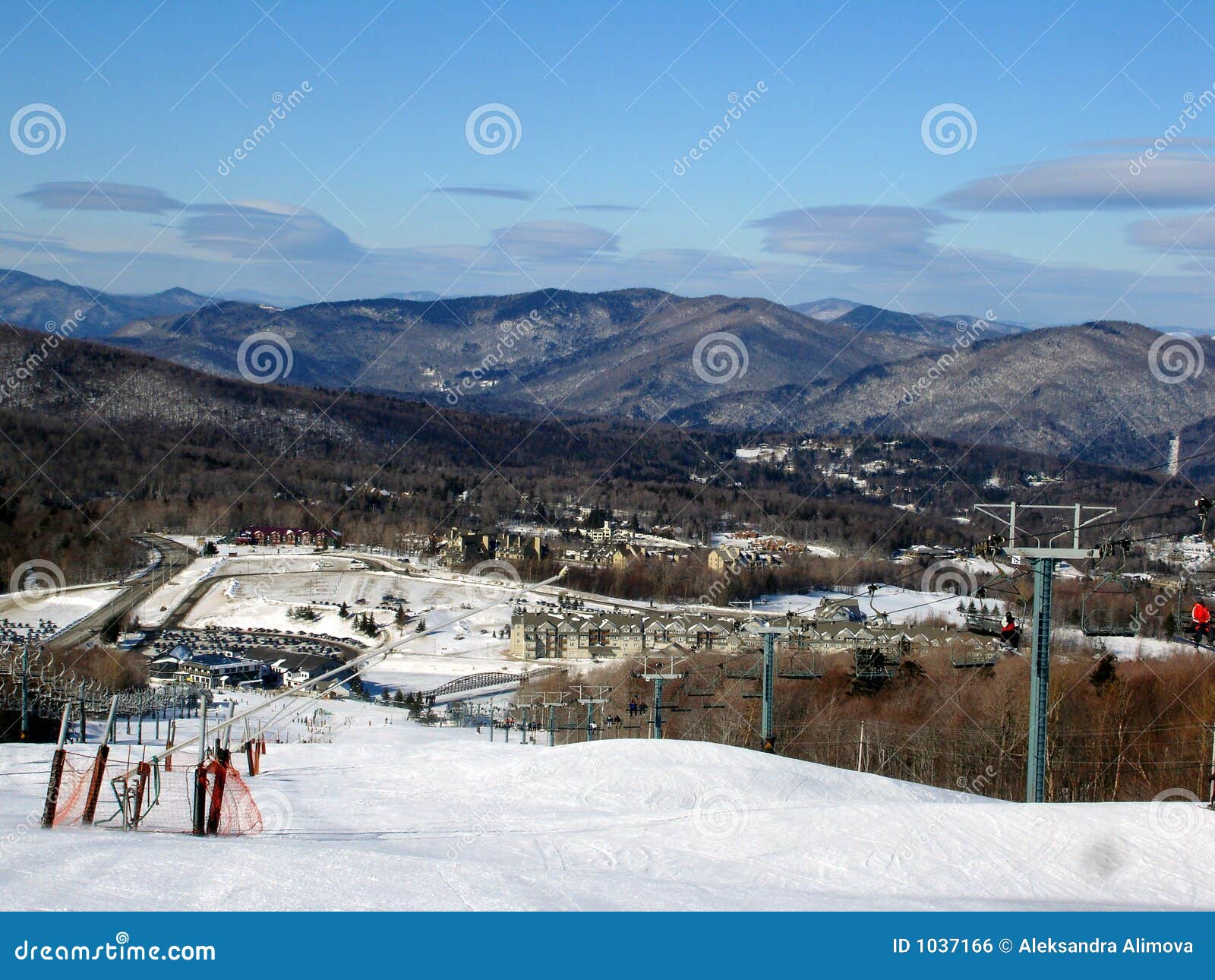 Killington ski resort, VT stock photo. Image of snowmaking - 1037166
