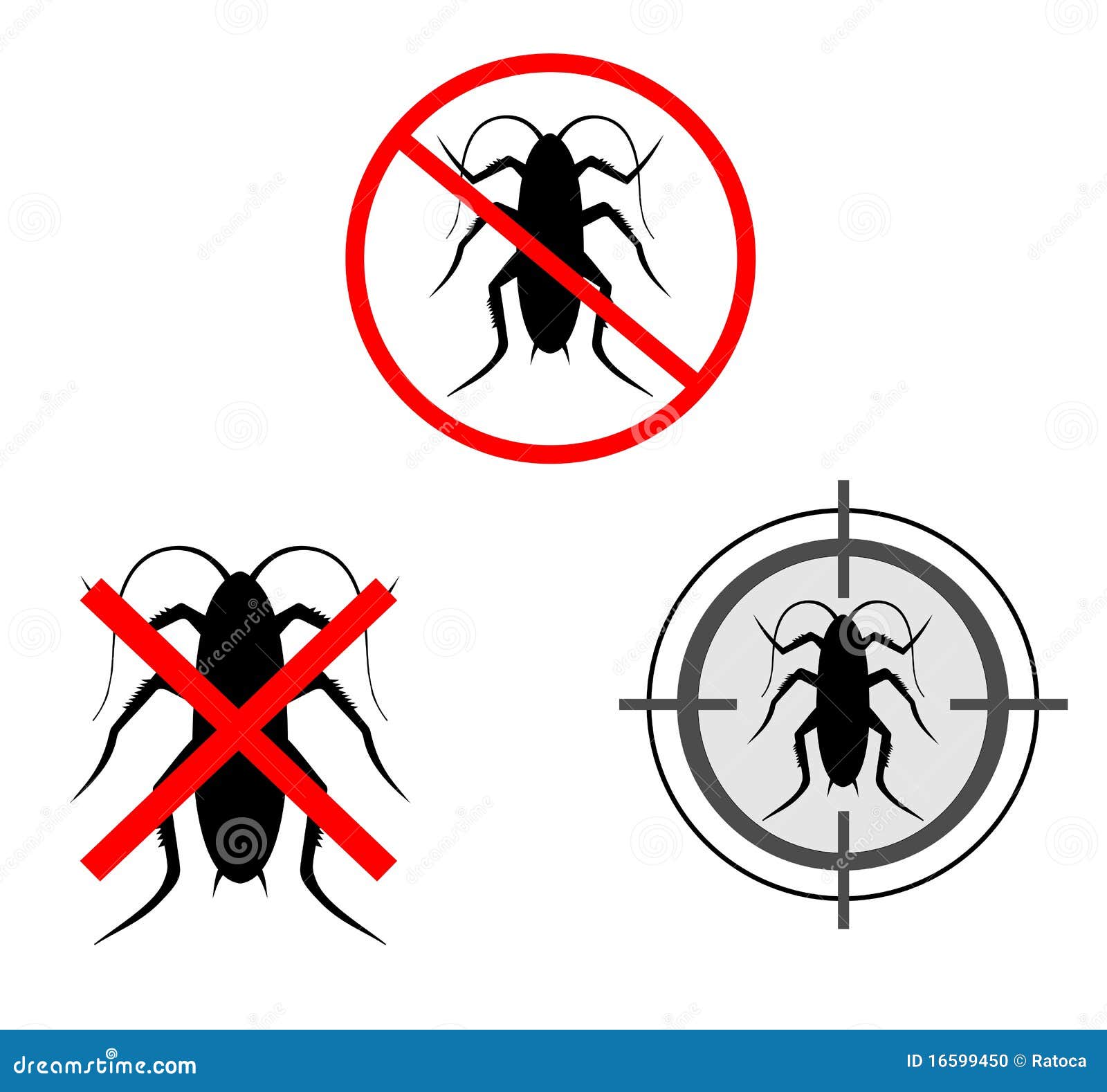 Kills cockroaches stock illustration. Illustration of annoying - 16599450