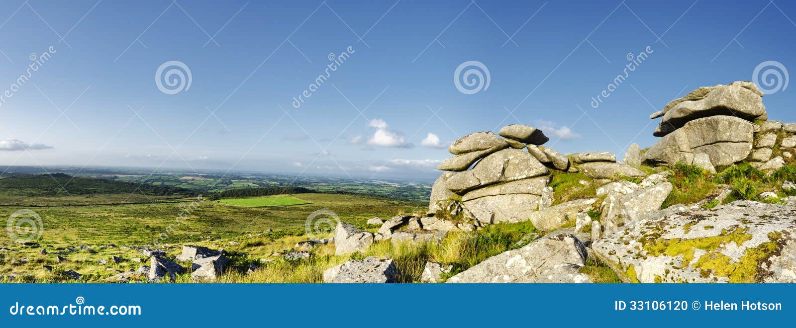 Kilmar Tor in Cornwall stock photo. Image of green, countryside - 33106120