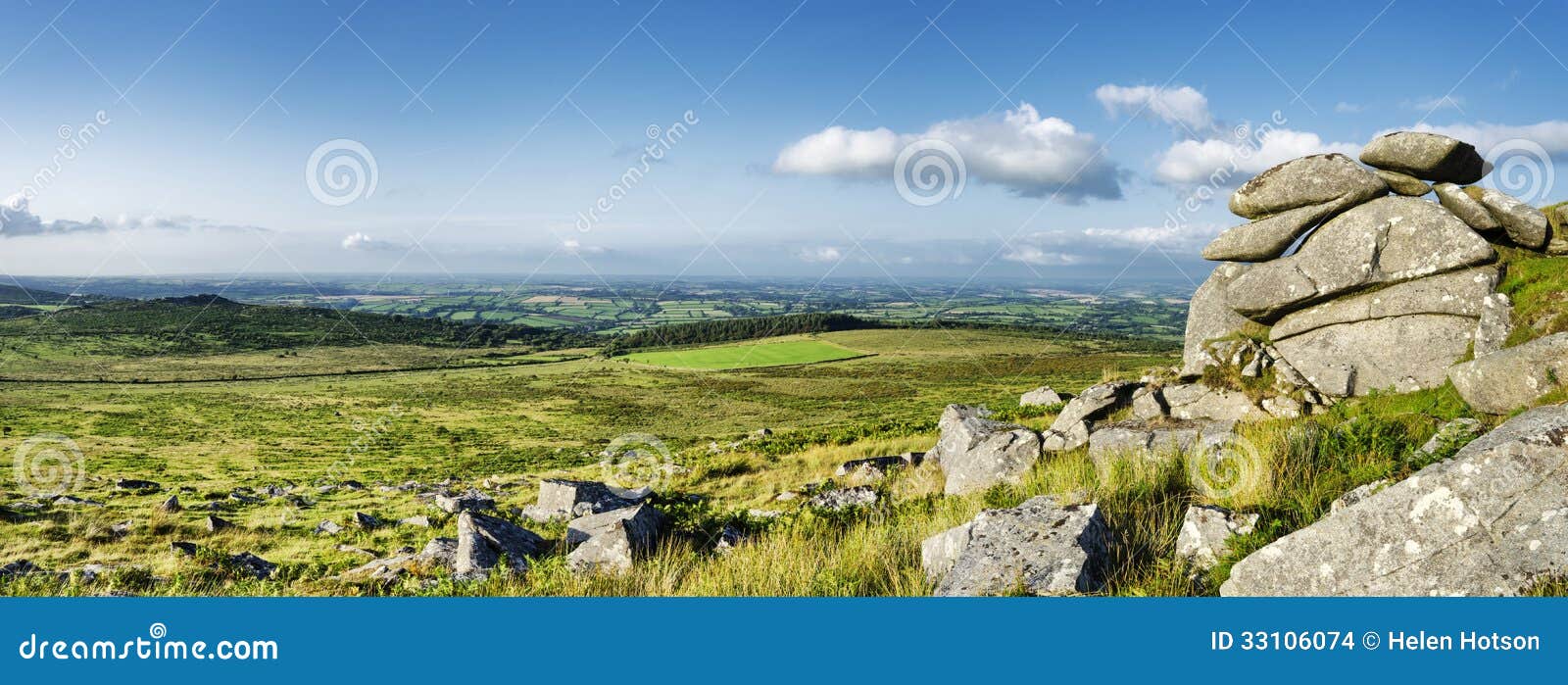 Kilmar Tor in Cornwall stock photo. Image of clouds, england - 33106074