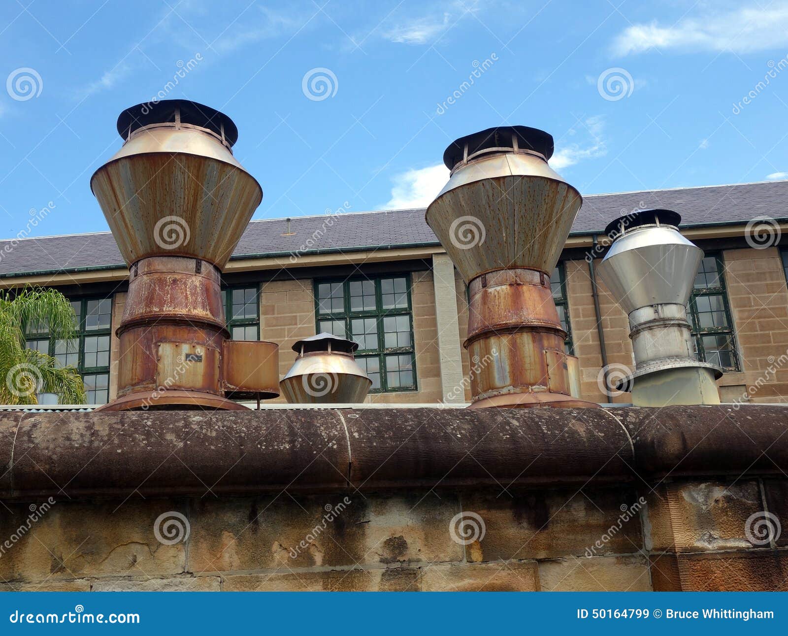 Kiln Chimneys stock image. Image of chimneys, school - 50164799