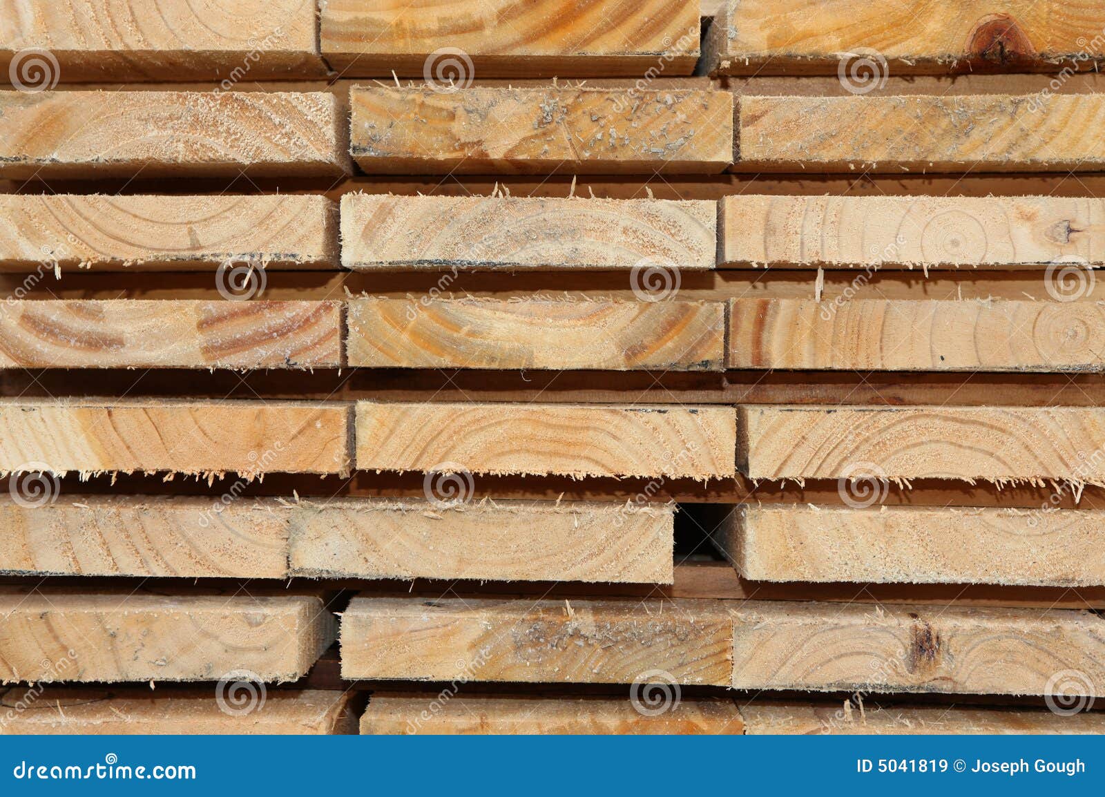 Kiln-Dried Wood Planks stock image. Image of building - 5041819