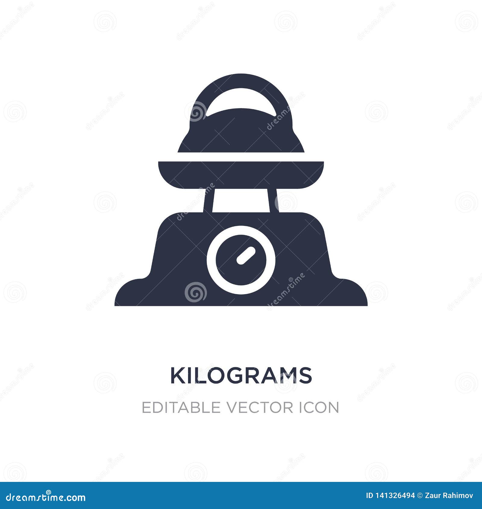 Kilograms Icon In Different Style Vector Illustration. Two Colored And ... Kilograms Icon In Different Style Vector Illustration. Two Colored And ...
