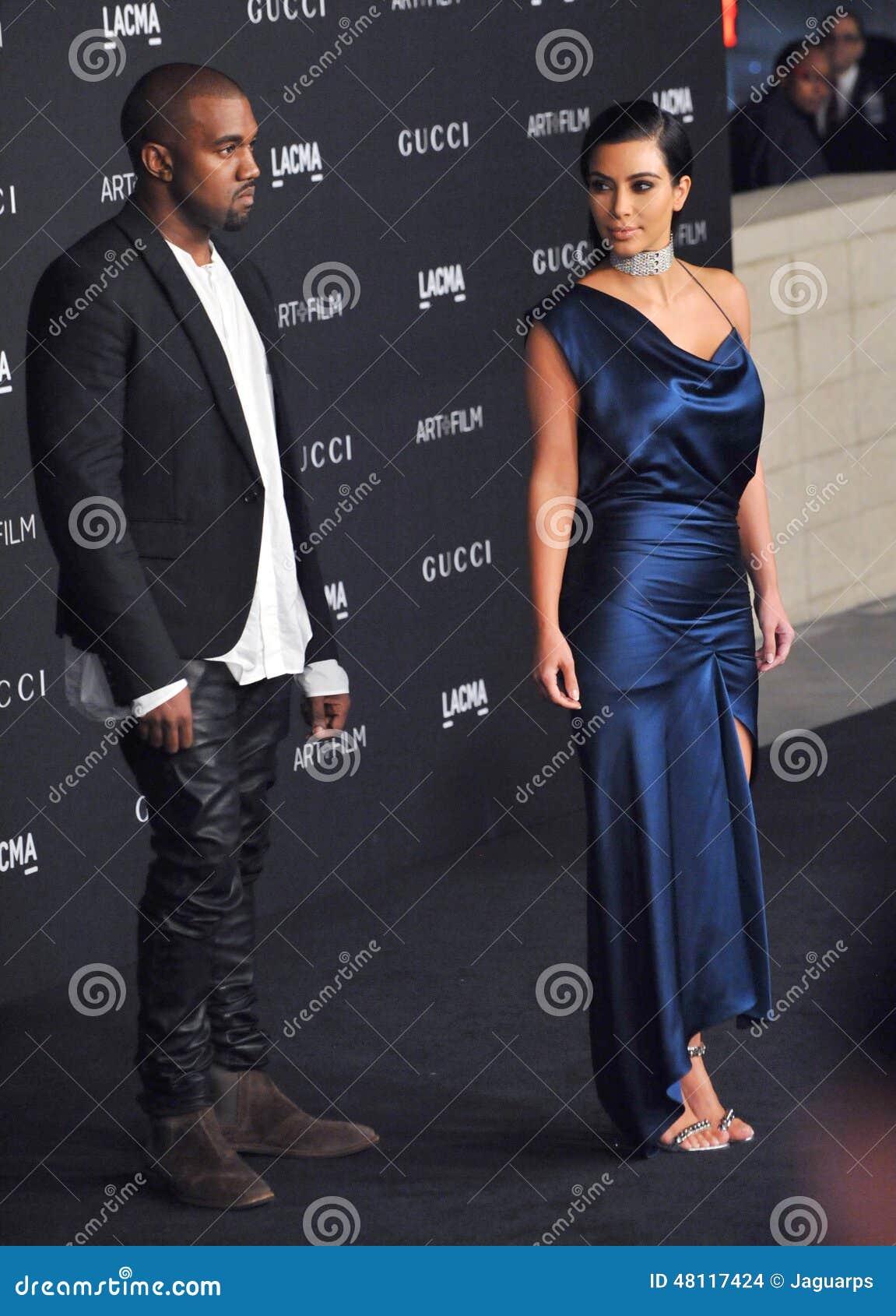 Kim Kardashian Y Kanye West Imagen de archivo editorial - Imagen de ...