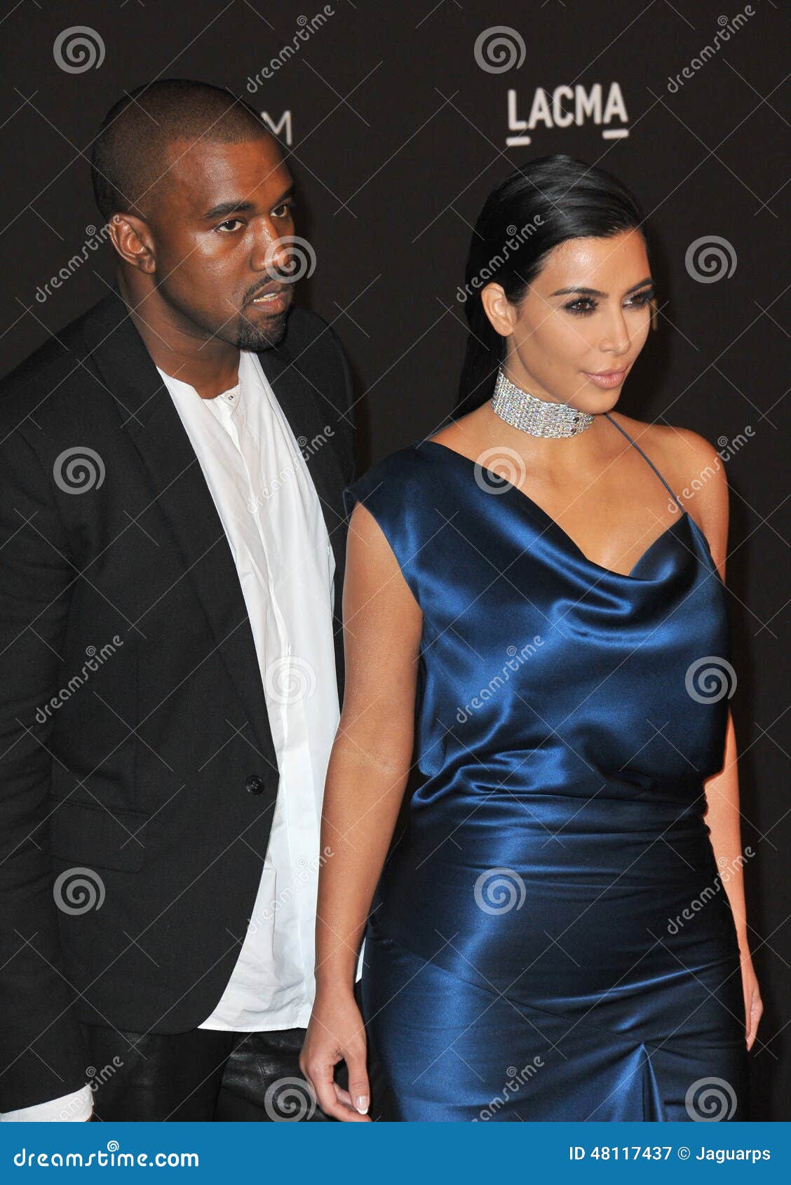 Kim Kardashian Y Kanye West Fotografía editorial - Imagen de longitud ...