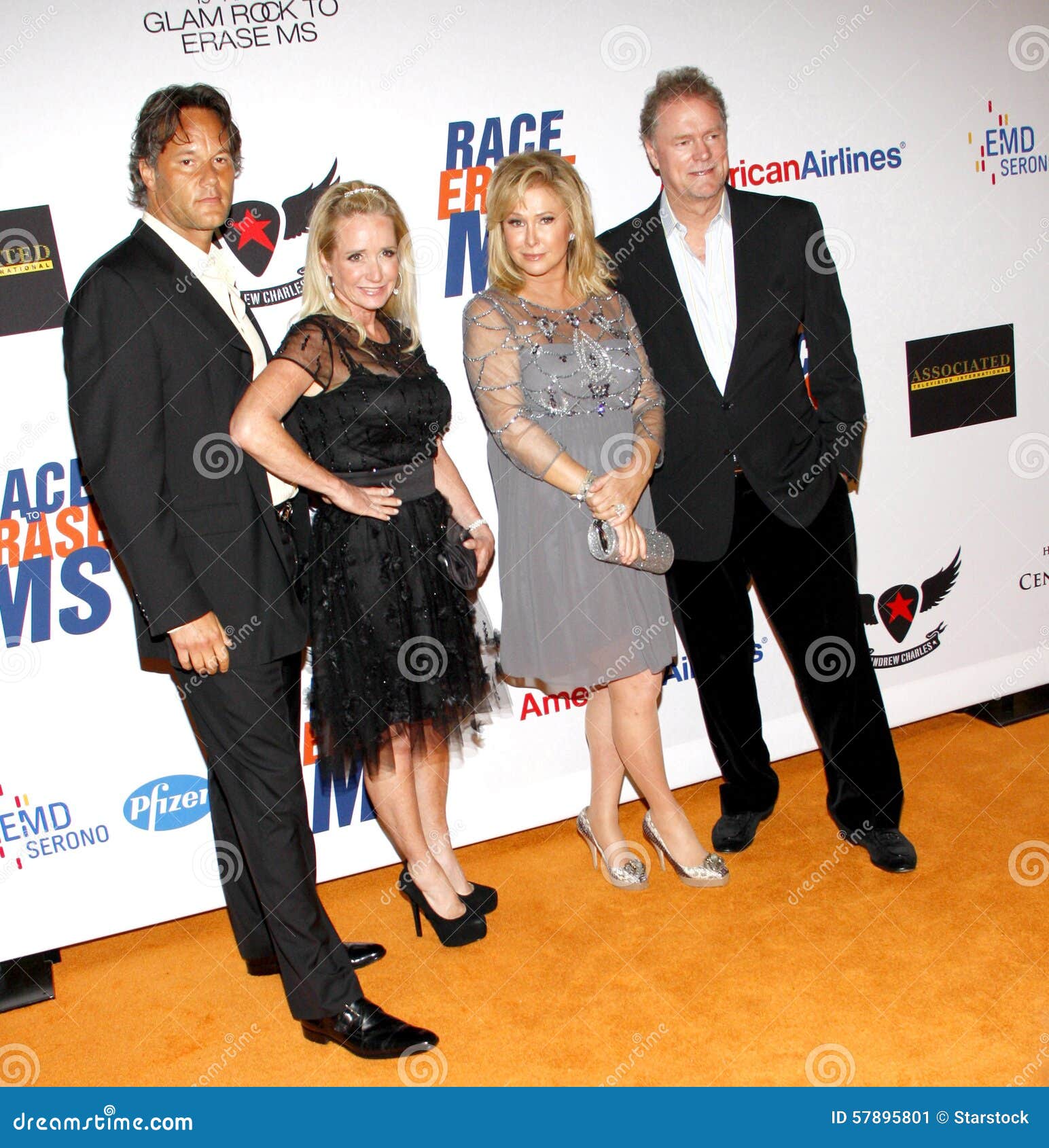 Kim Richards, Kathy Hilton Et Rick Hilton Photo éditorial - Image du ...