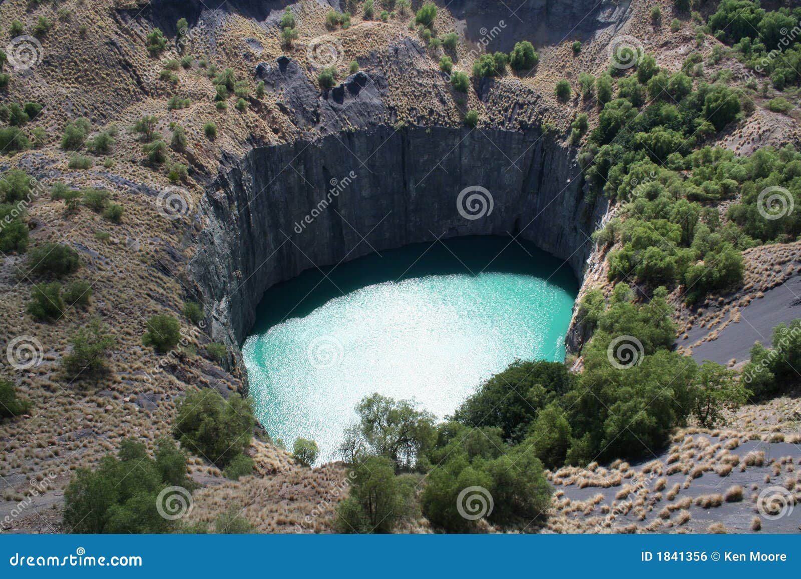 Kimberley-großes Loch 2 stockfoto. Bild von tumulte, loch - 1841356