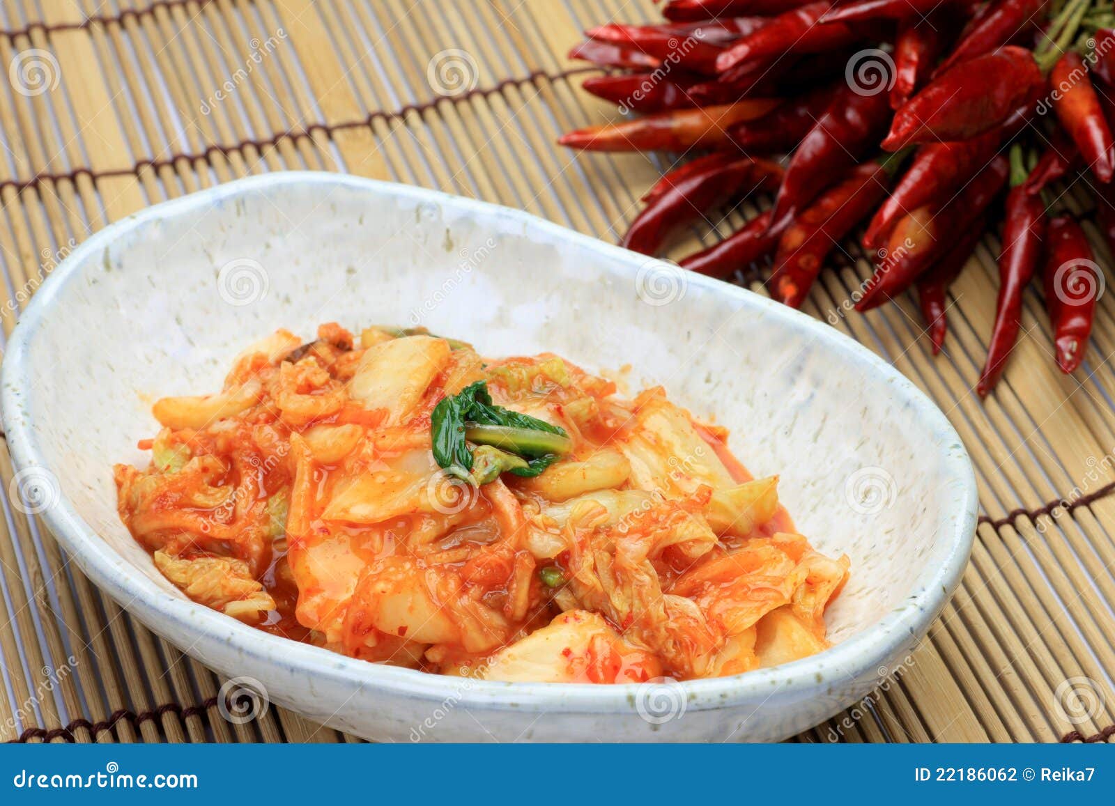 Kimchi stock photo. Image of pickle, dish, kimchi, pepper - 22186062
