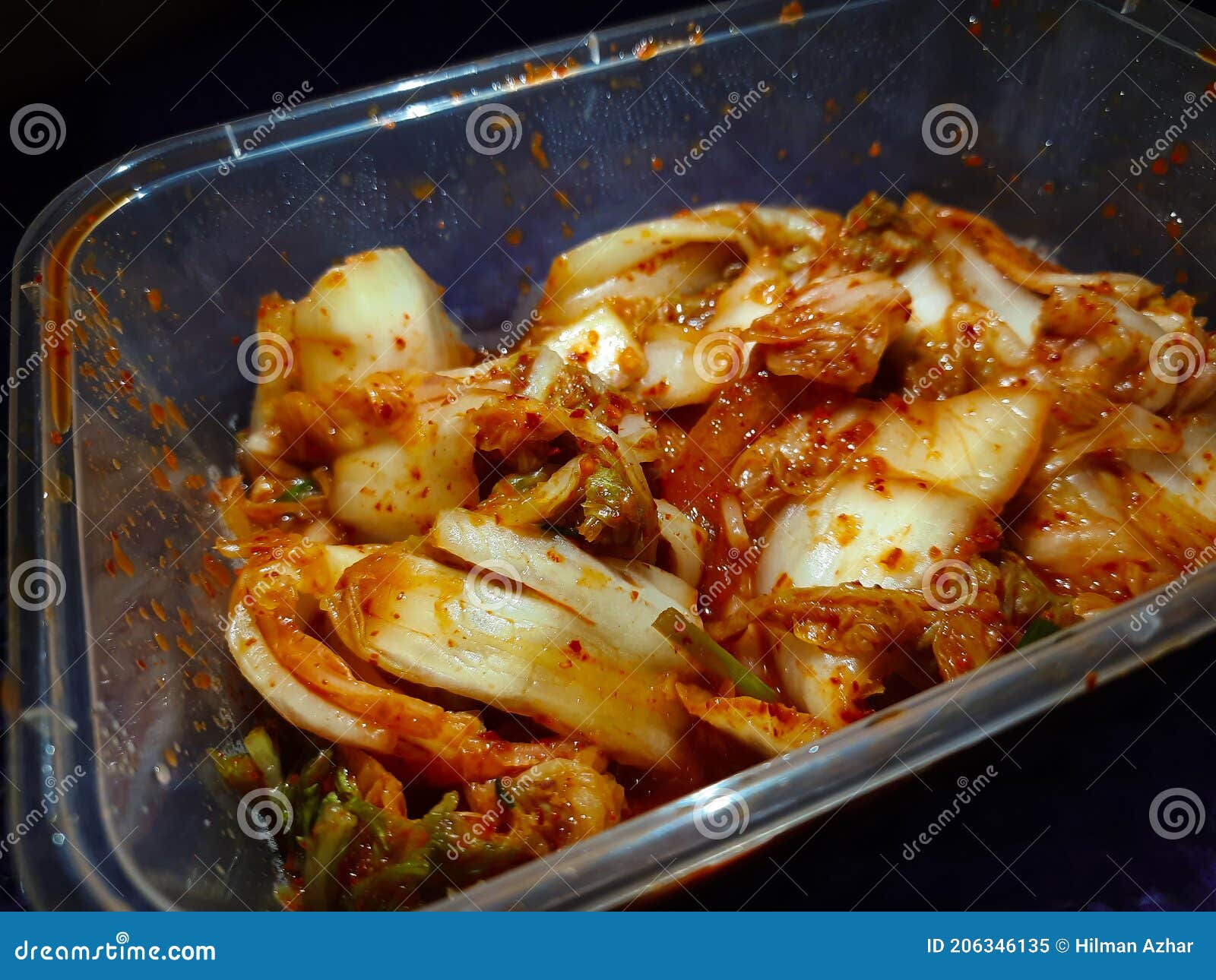 Kimchi Coreano Para El Plato Imagen de archivo - Imagen de mariscos ...