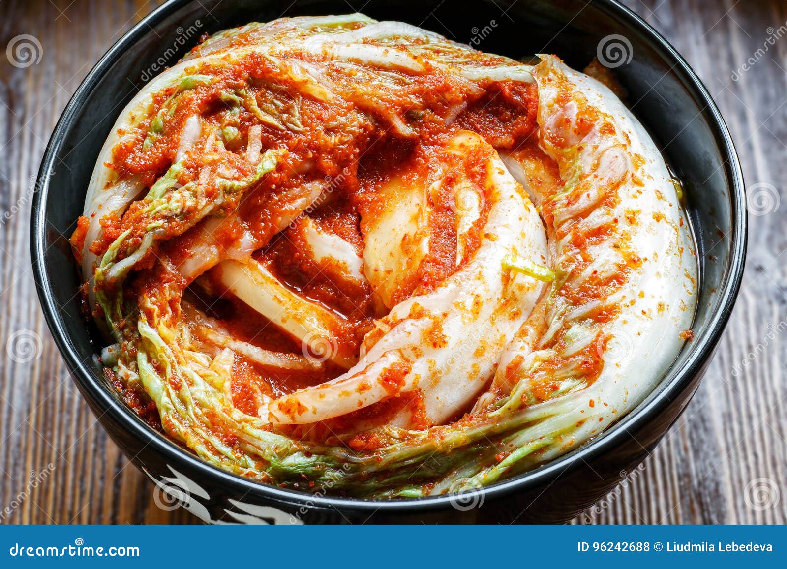 Kimchi Coreano Tradicional Do Petisco Foto de Stock - Imagem de ...