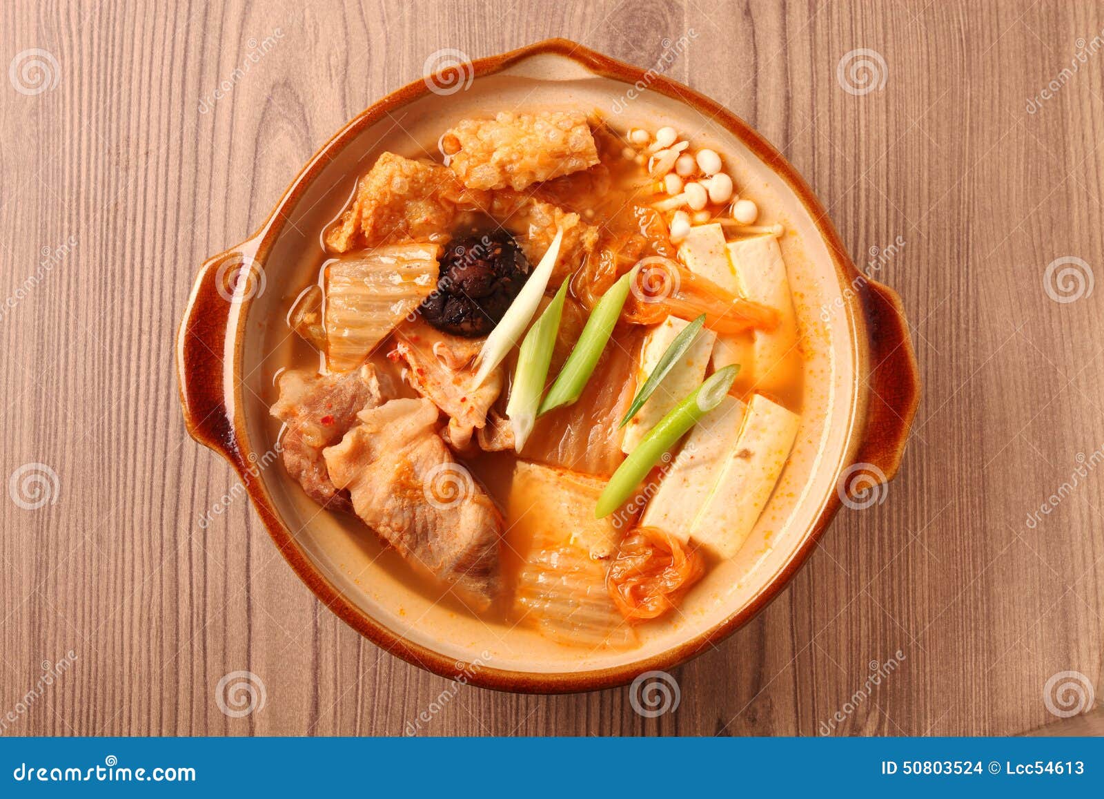 Kimchi hot pot stock photo. Image of cuisine, chili, stew - 50803524