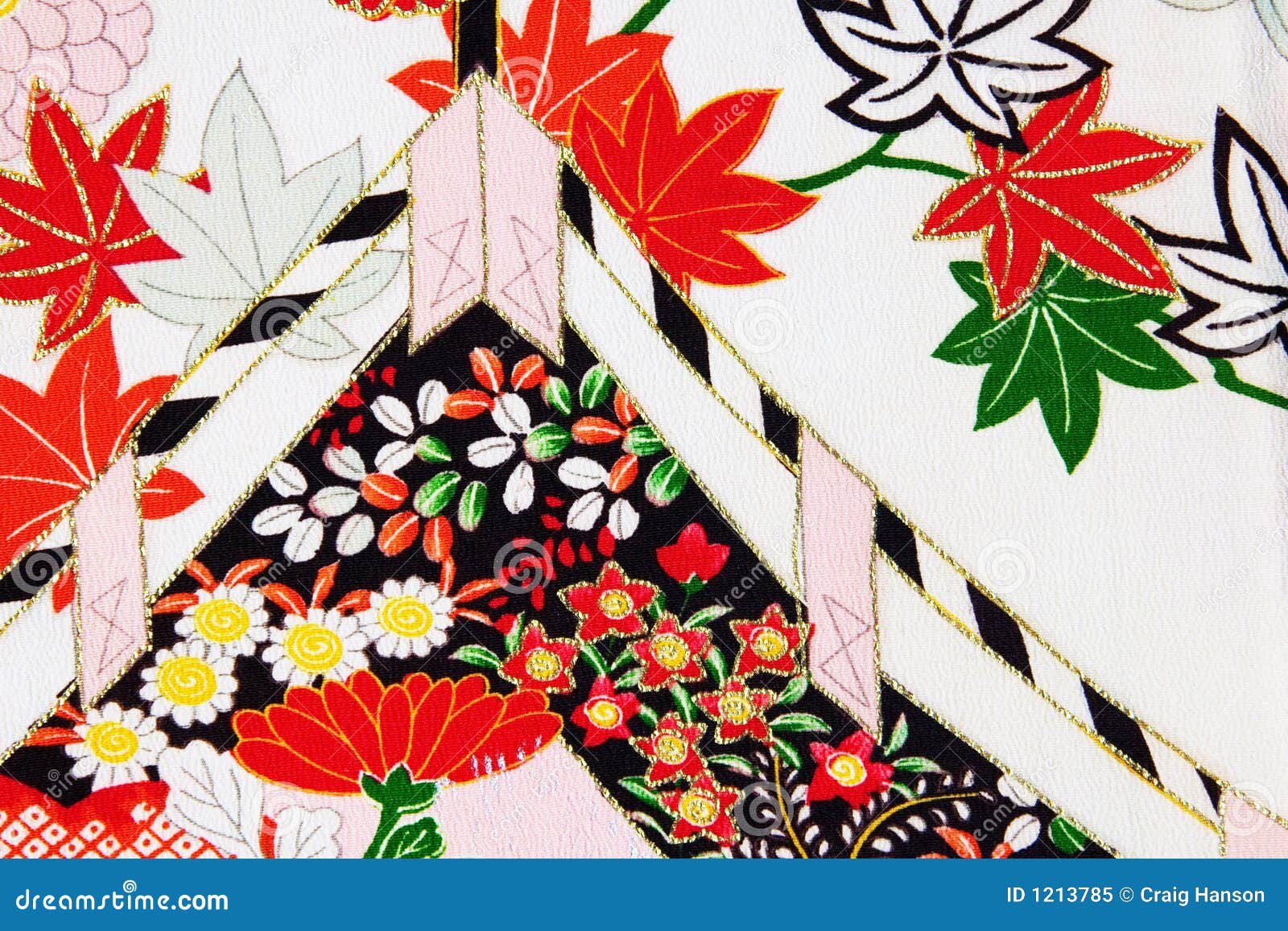 Kimono design II stock image. Image of flowers, pattern - 1213785