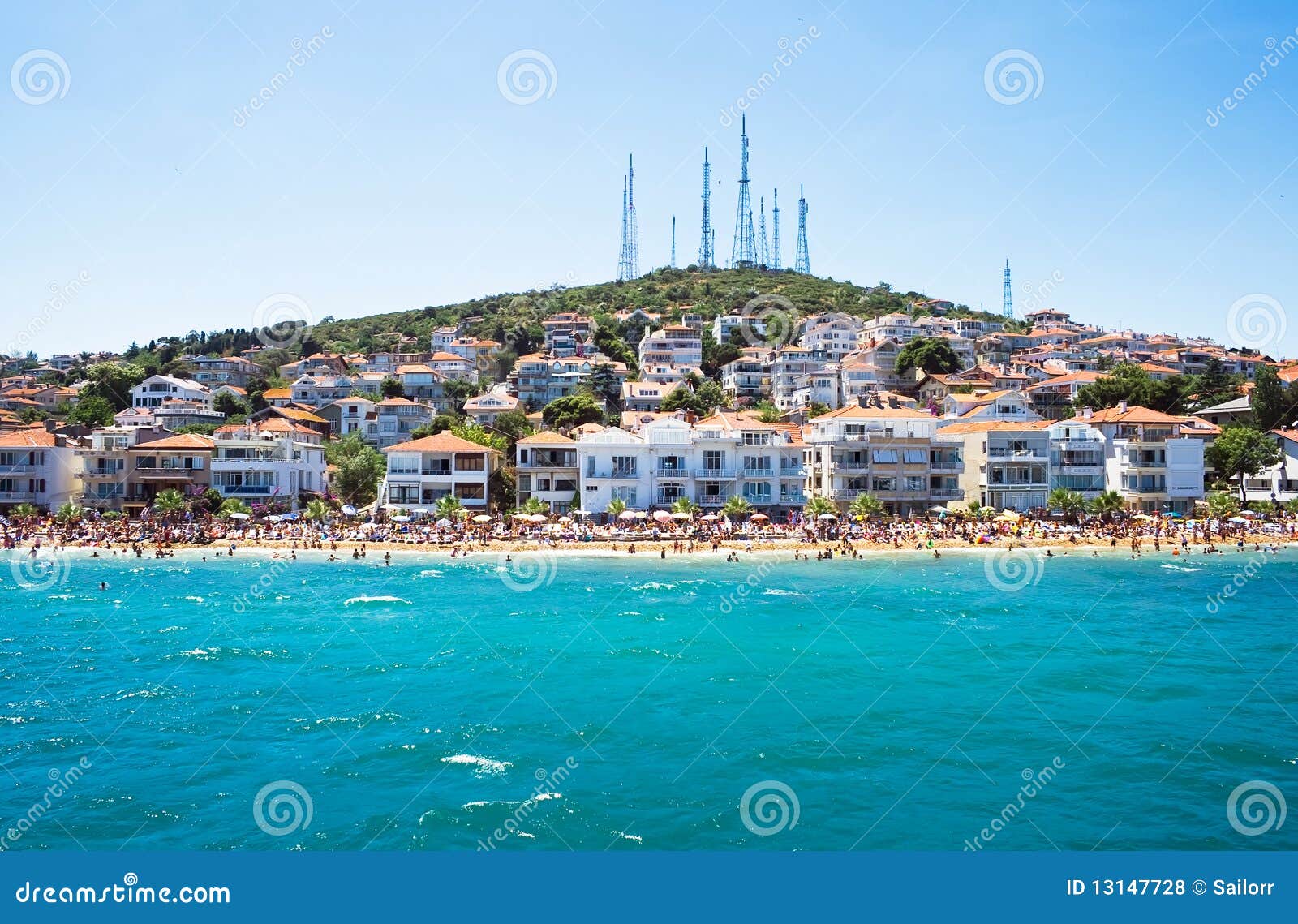 Kinali island stock photo. Image of island, marmaris - 13147728