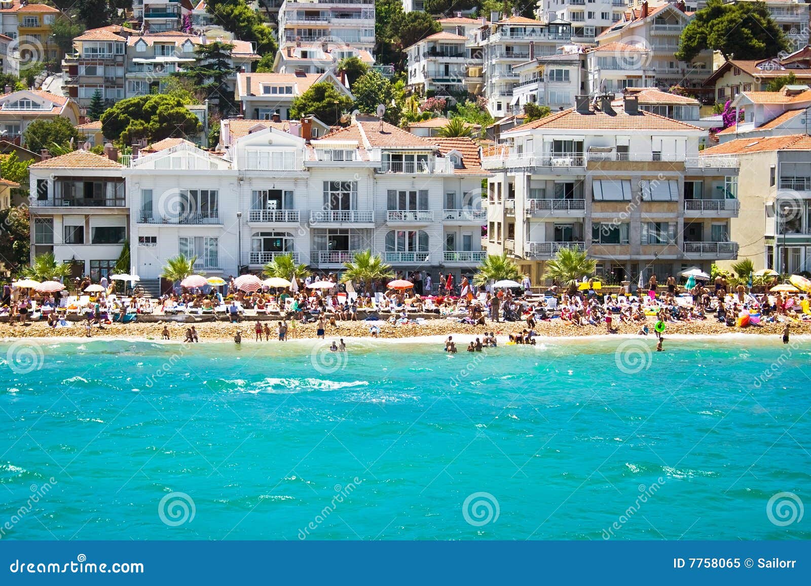 Kinali island beach stock image. Image of island, beach - 7758065