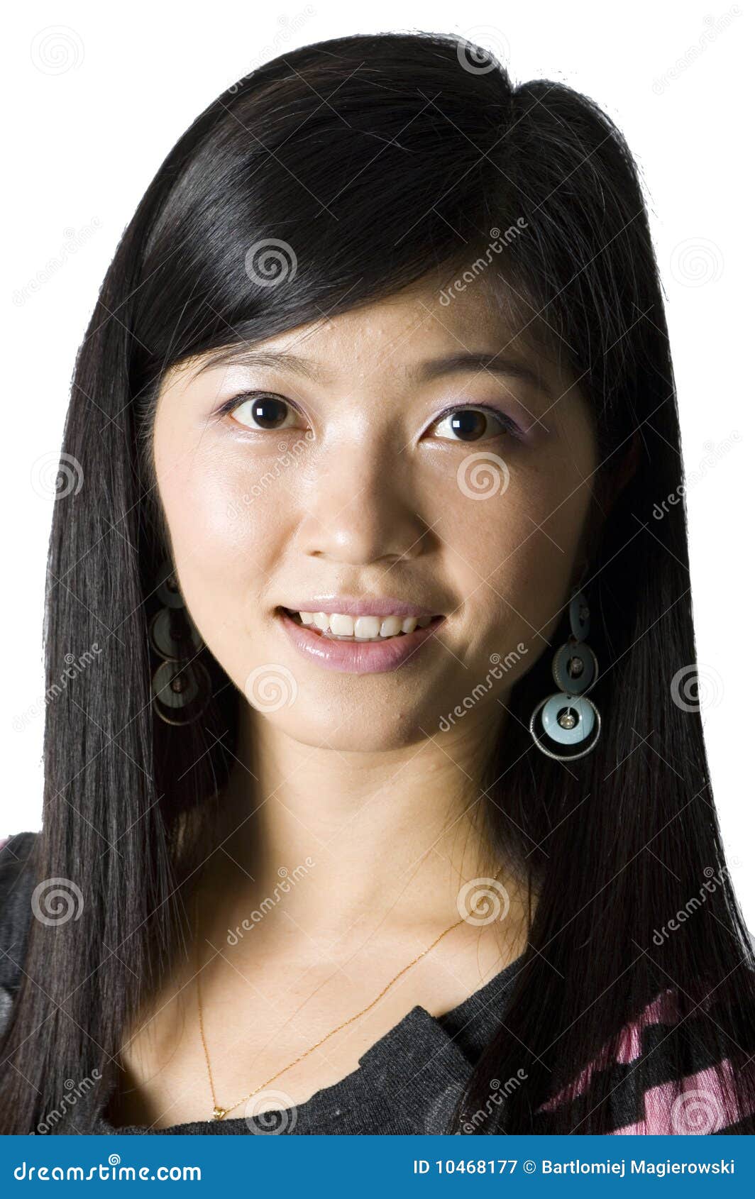 Kind Chinese Girl - Portrait Stock Image - Image of asian, lady: 10468177