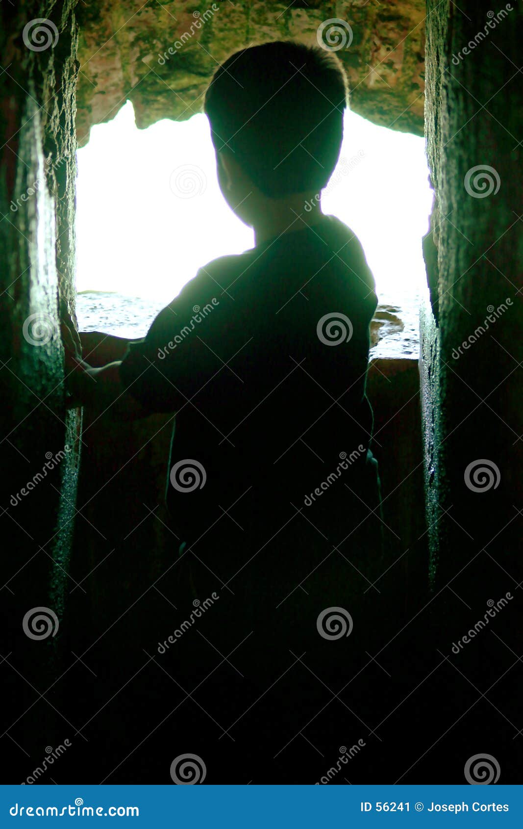 Kind-Schattenbild stockbild. Bild von schatten, kind, jung - 56241