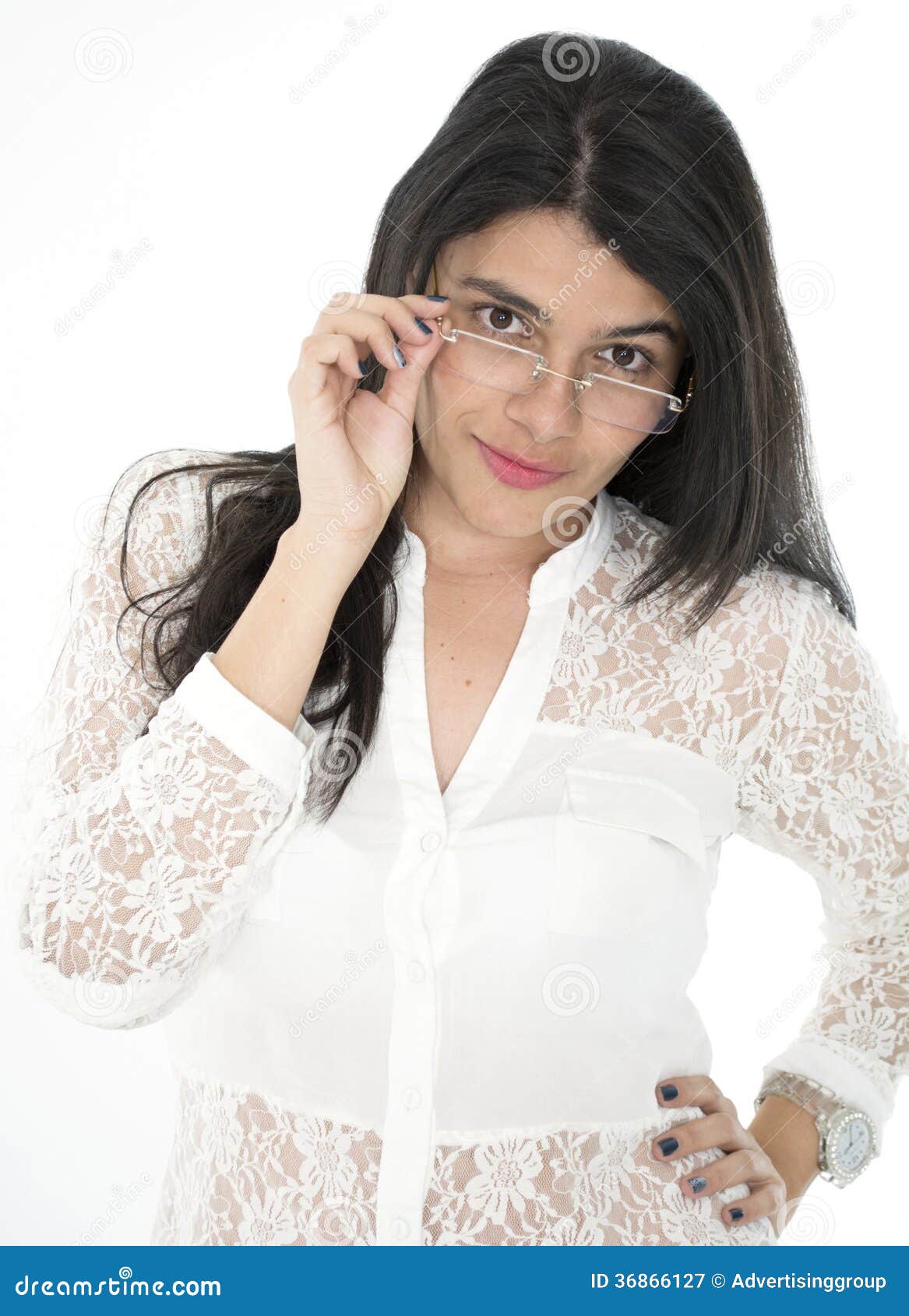 She is a kind secretary stock image. Image of business - 36866127