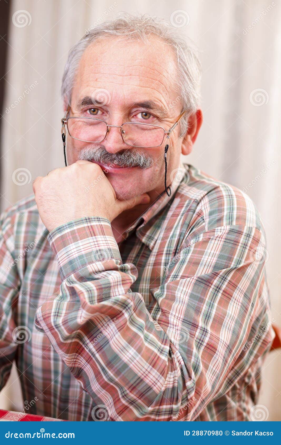 Kind senior man stock photo. Image of clothing, people - 28870980
