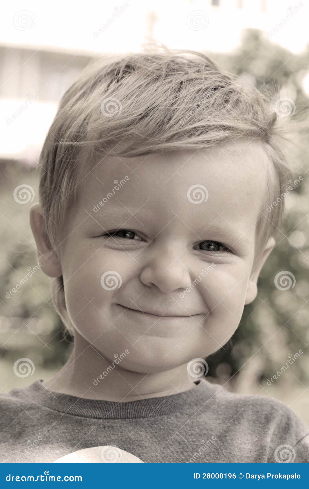 Kind smile stock photo. Image of glare, calm, smile, childhood - 28000196