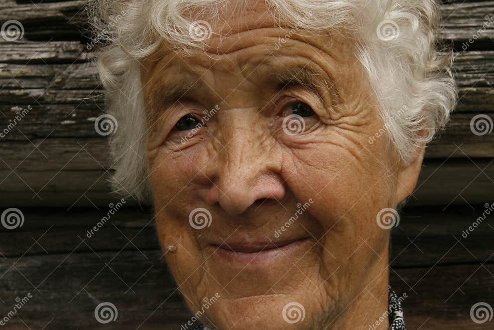 Kind woman stock image. Image of portrait, ageing, lovely - 1078921