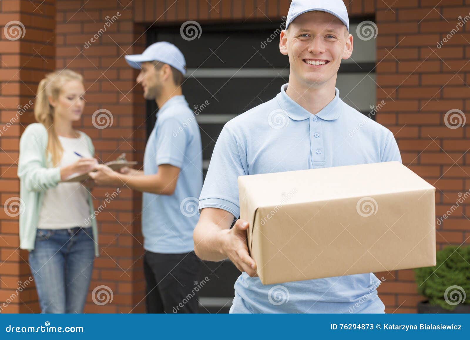 Kind of work I really like stock image. Image of postman - 76294873