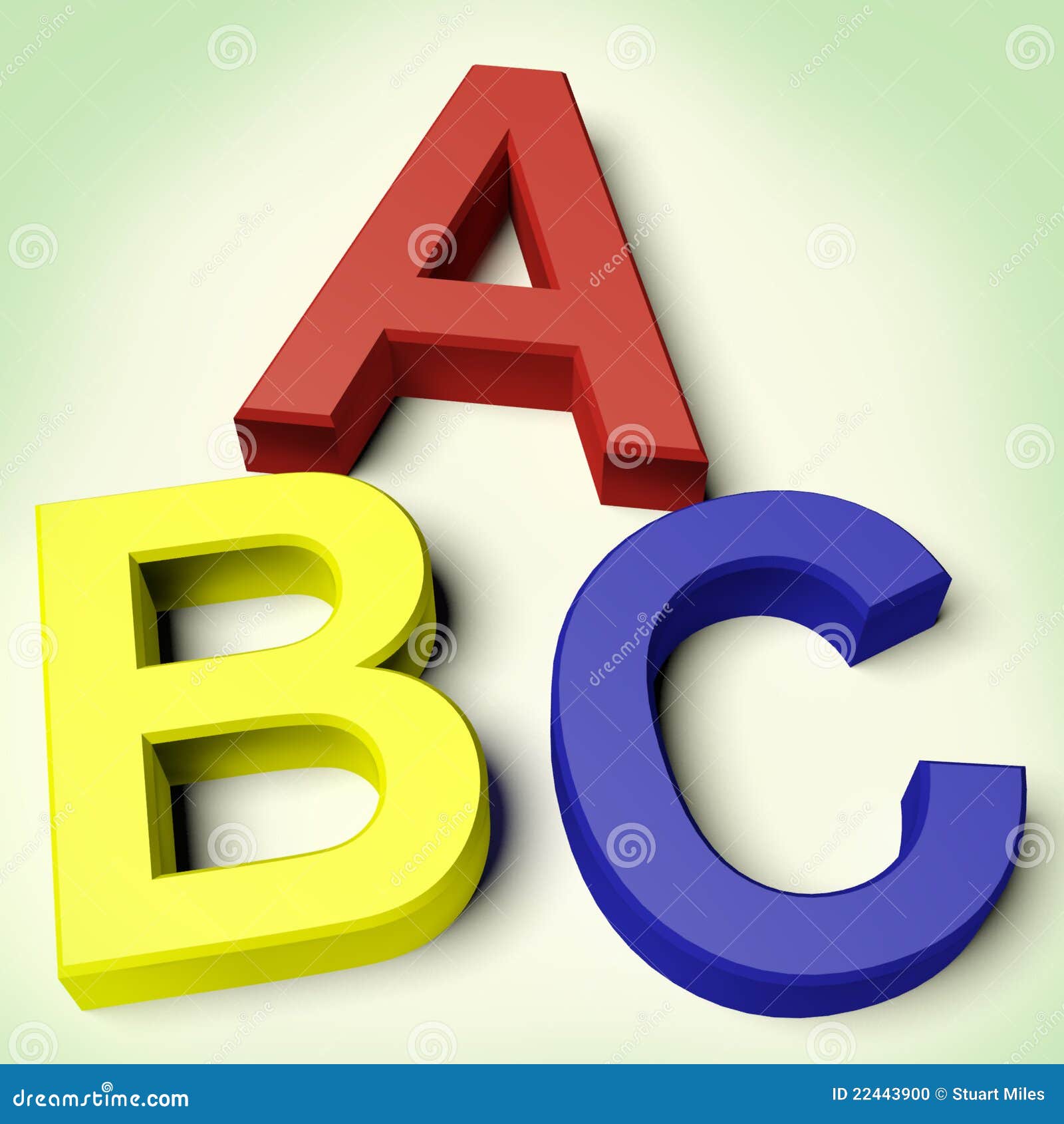 Kind-Zeichen, Die ABC Buchstabieren Stock Abbildung - Illustration von ...